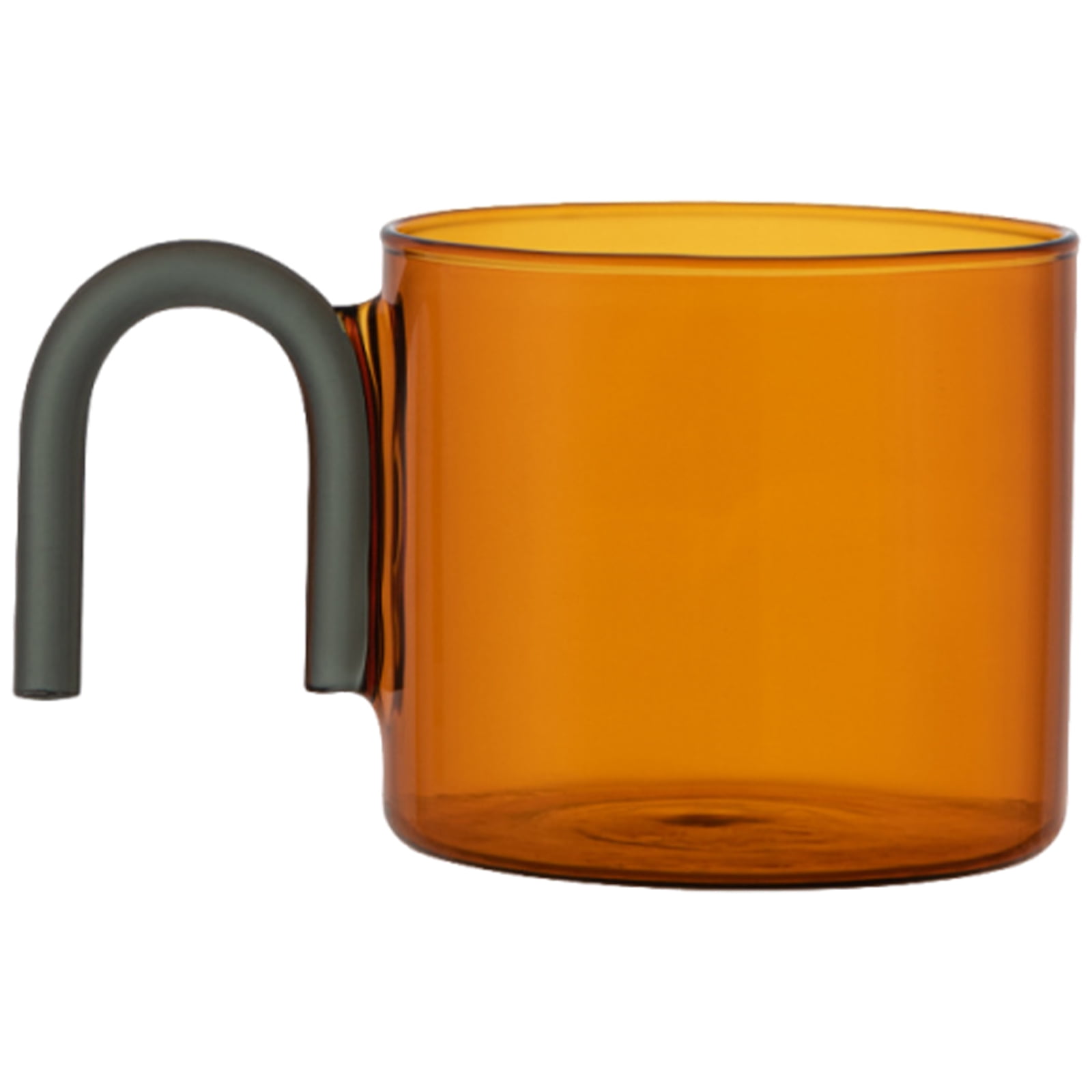 lixuesong Round Single Glass Coffee Mug 300ml Clear Cup for Cappuccinos ...