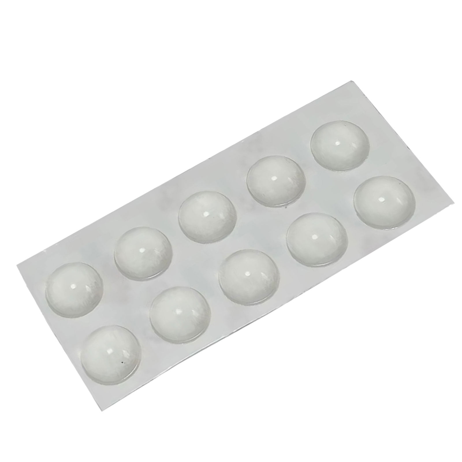 lixuesong SelfAdhesive Door Stoppers Clear Silicone Rubber Furniture ...