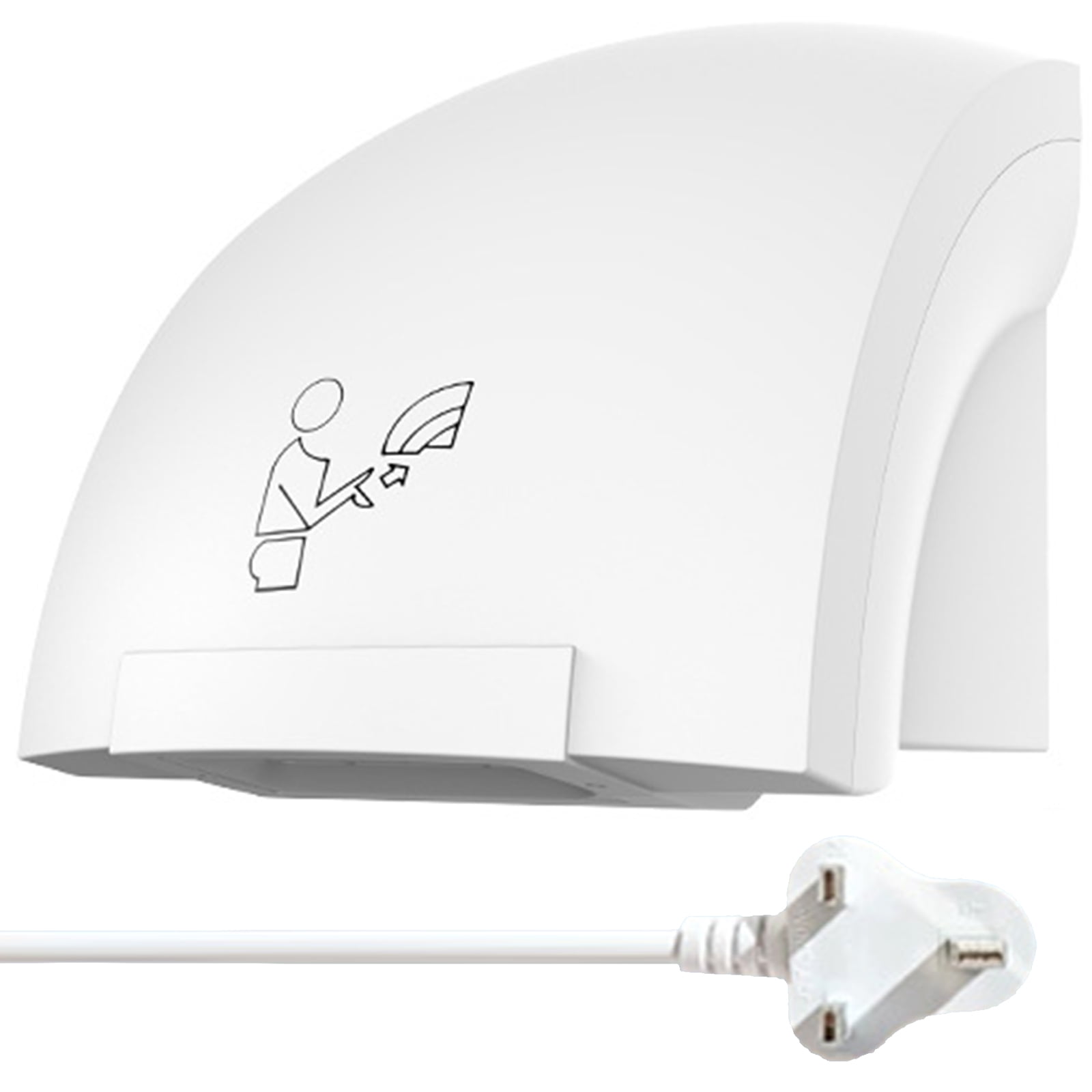lixuesong Sensors Activated Hand Dryer 220V Commercial Bathroom ...