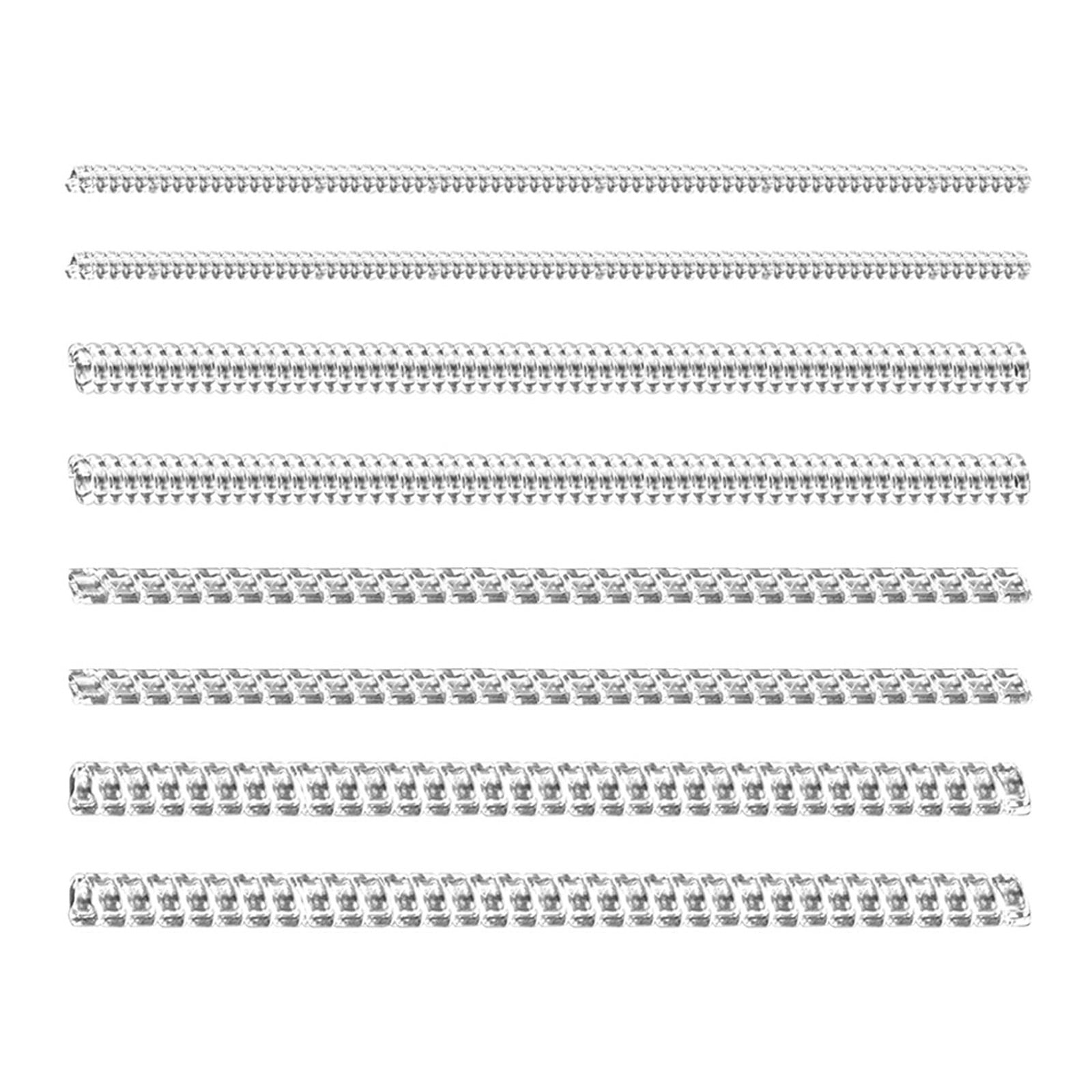 lixuesong Set of 8 Adjustable Rings Tightener Spirals Spring Resizing ...