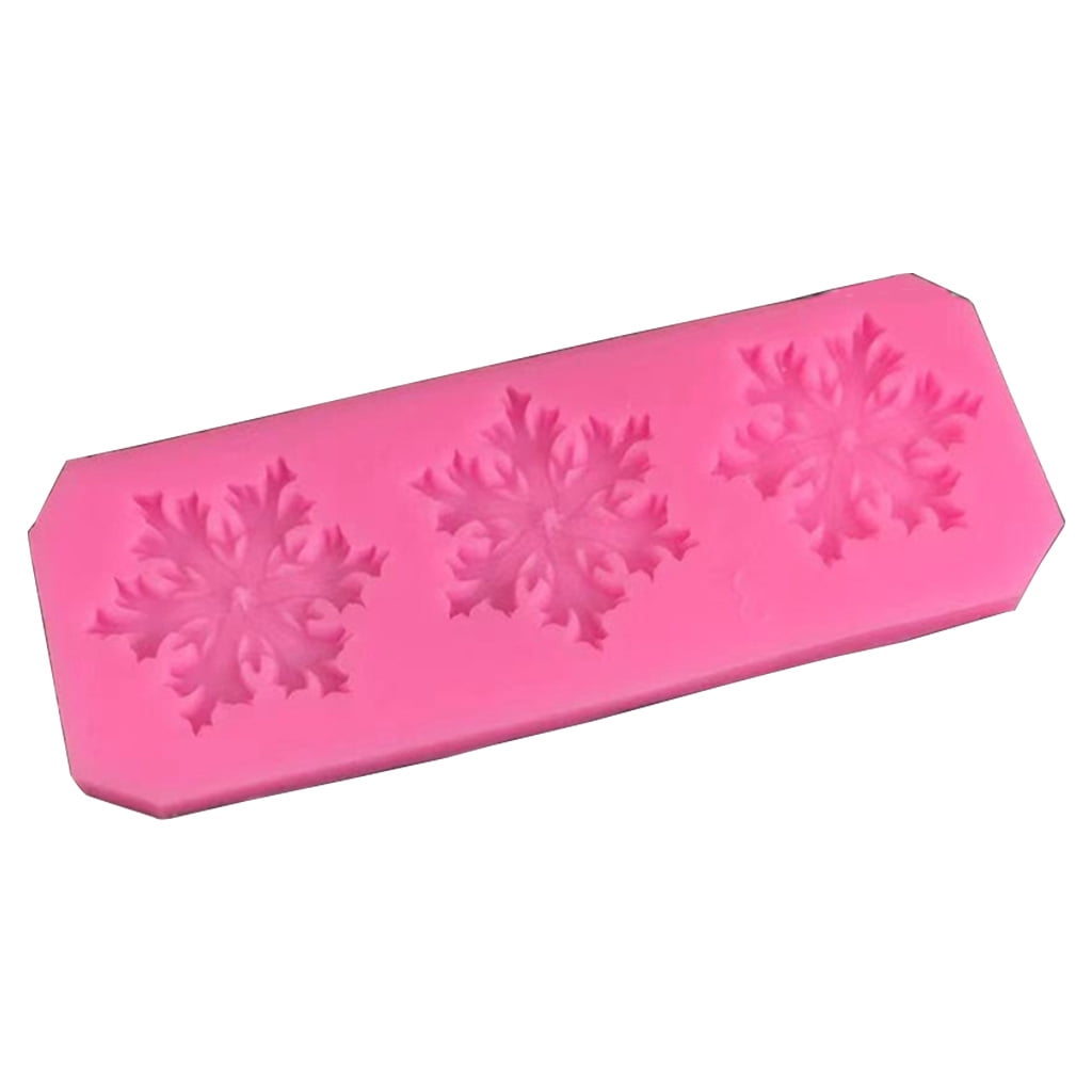 lixuesong Snowflake Shapes Chocolate Moulds Silicone Moulds Making ...