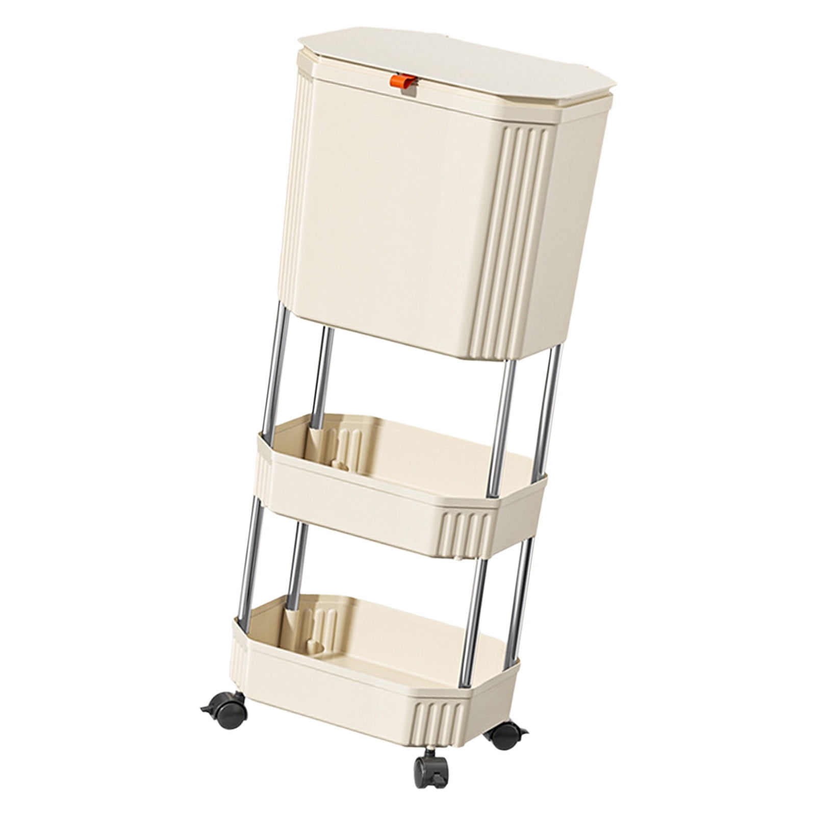 lixuesong Space Saving Kitchen Trash Can Organizers Storage Shelf with ...