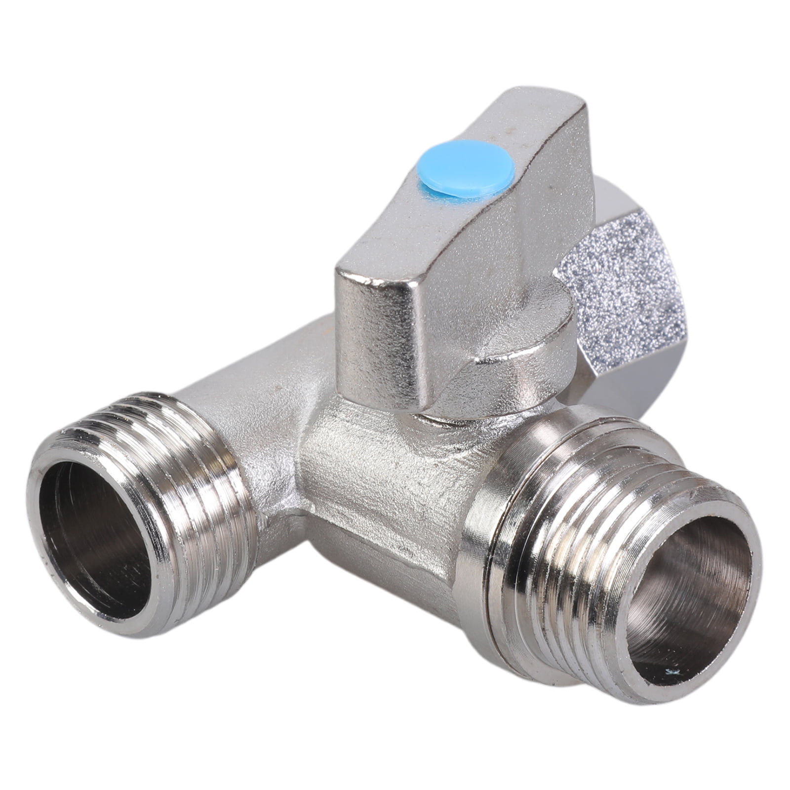 lixuesong Steel Stop Valves Adapter T Connector Valves Adapter ...