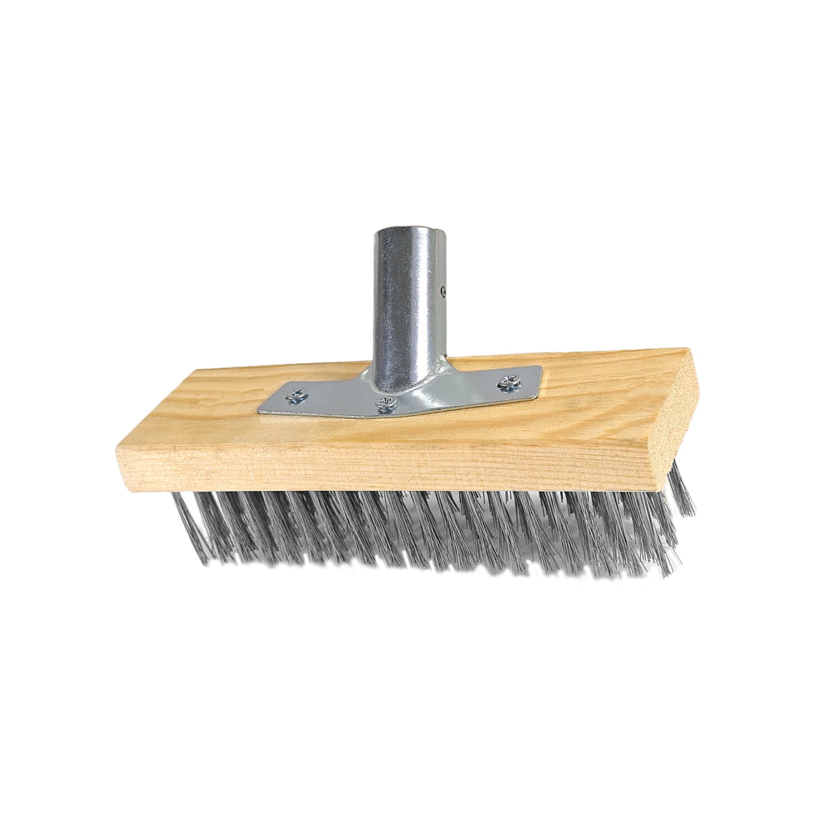 lixuesong Steel Wire Broom Head Sweeping Brush Heavy Duty Outdoor Yard ...