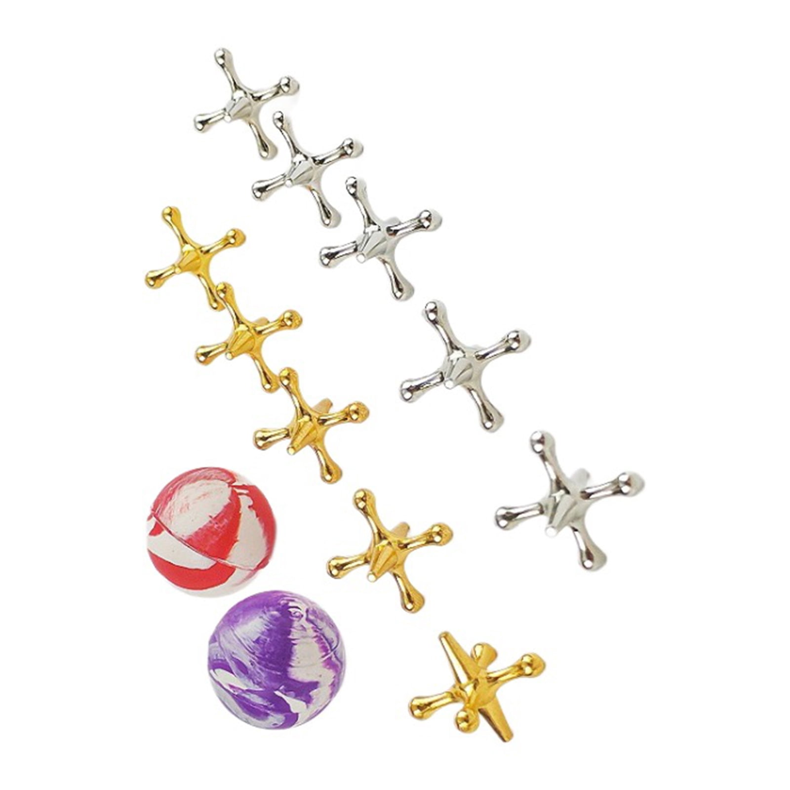 lixuesong Stress Relief Game Set with Metal And Elastic Balls For Adult ...