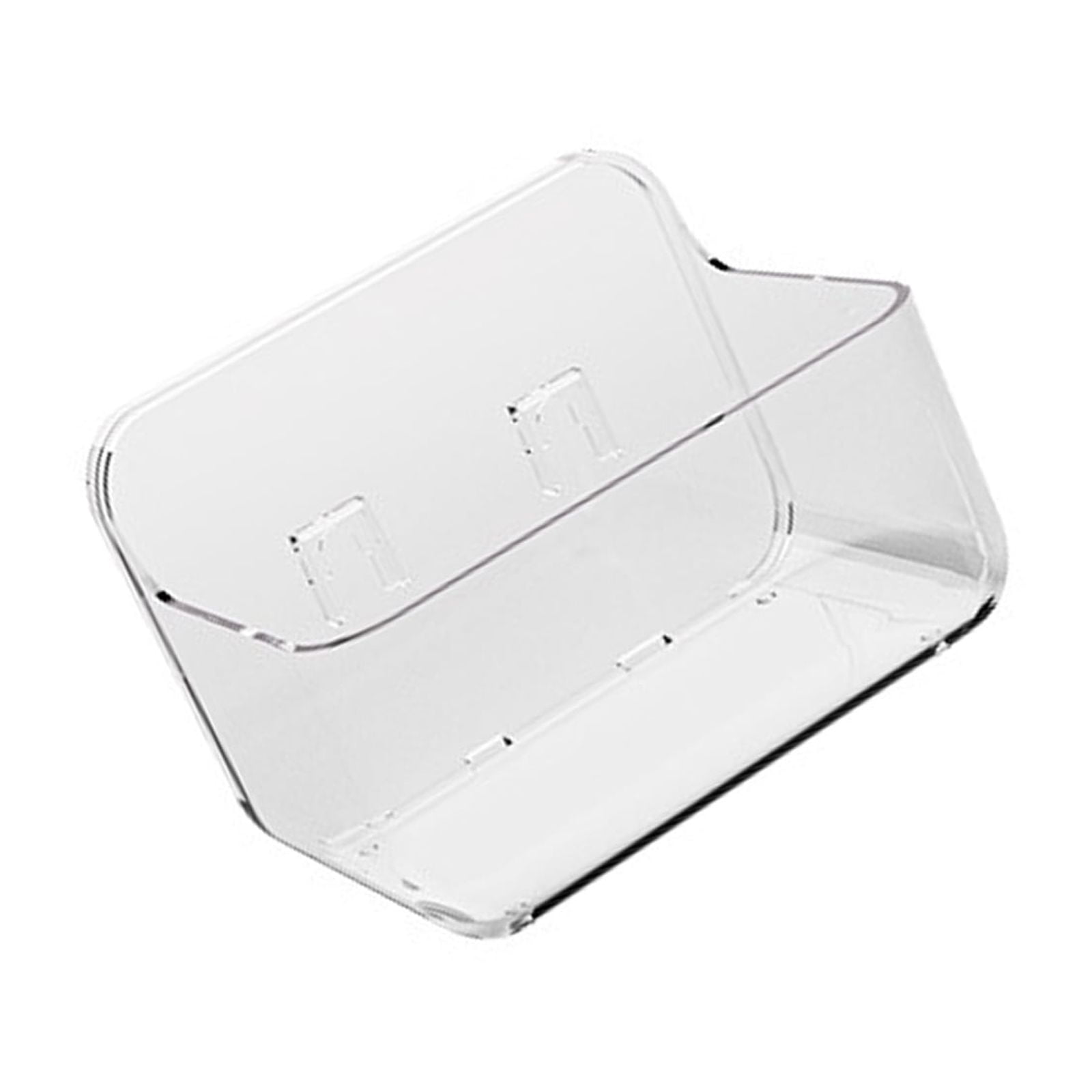 lixuesong Sturdy Wall Mounted Storage Boxes Clear Adhesive Wall Mounted ...