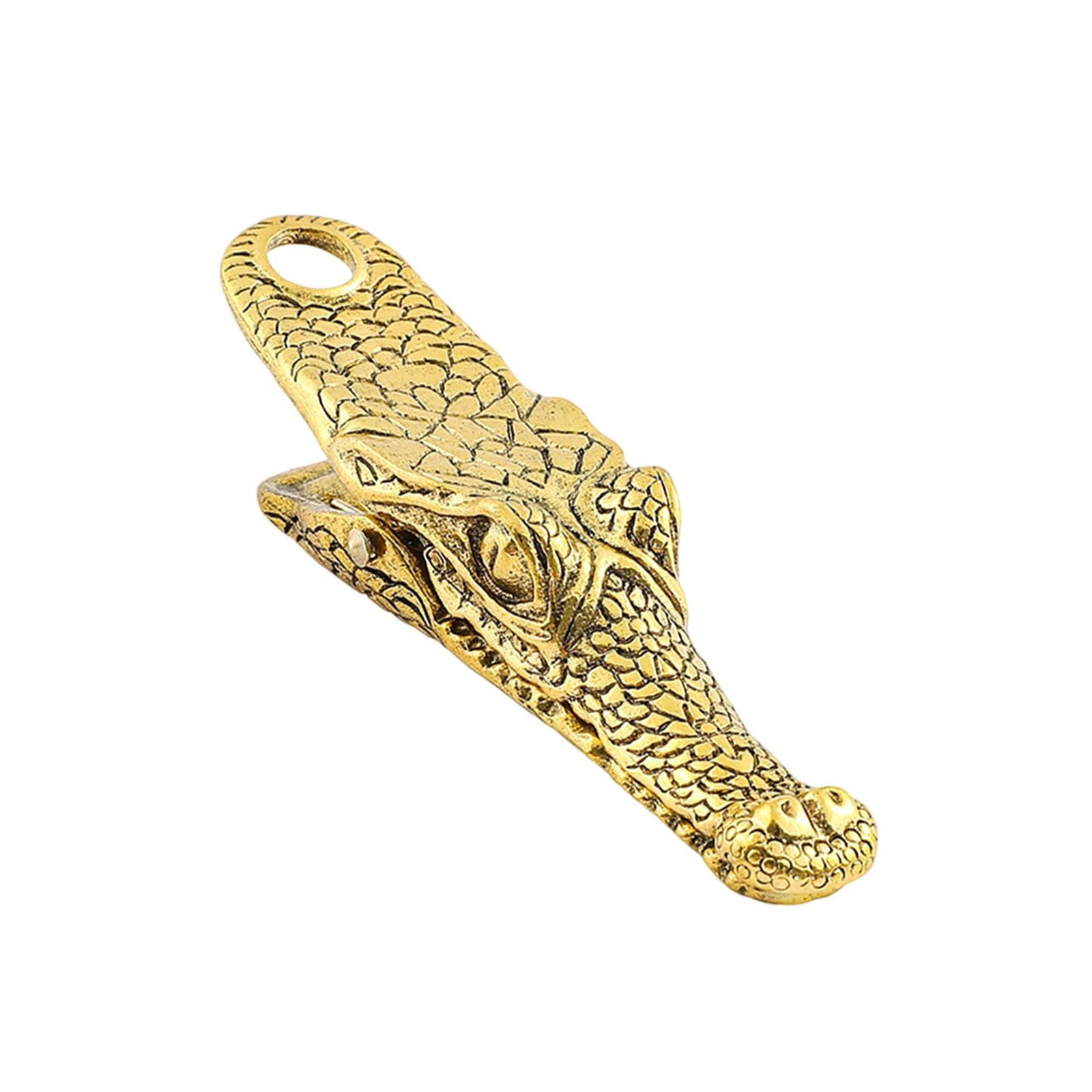 lixuesong Stylish Alligators Clip Bookmarks In Distressed Gold For ...
