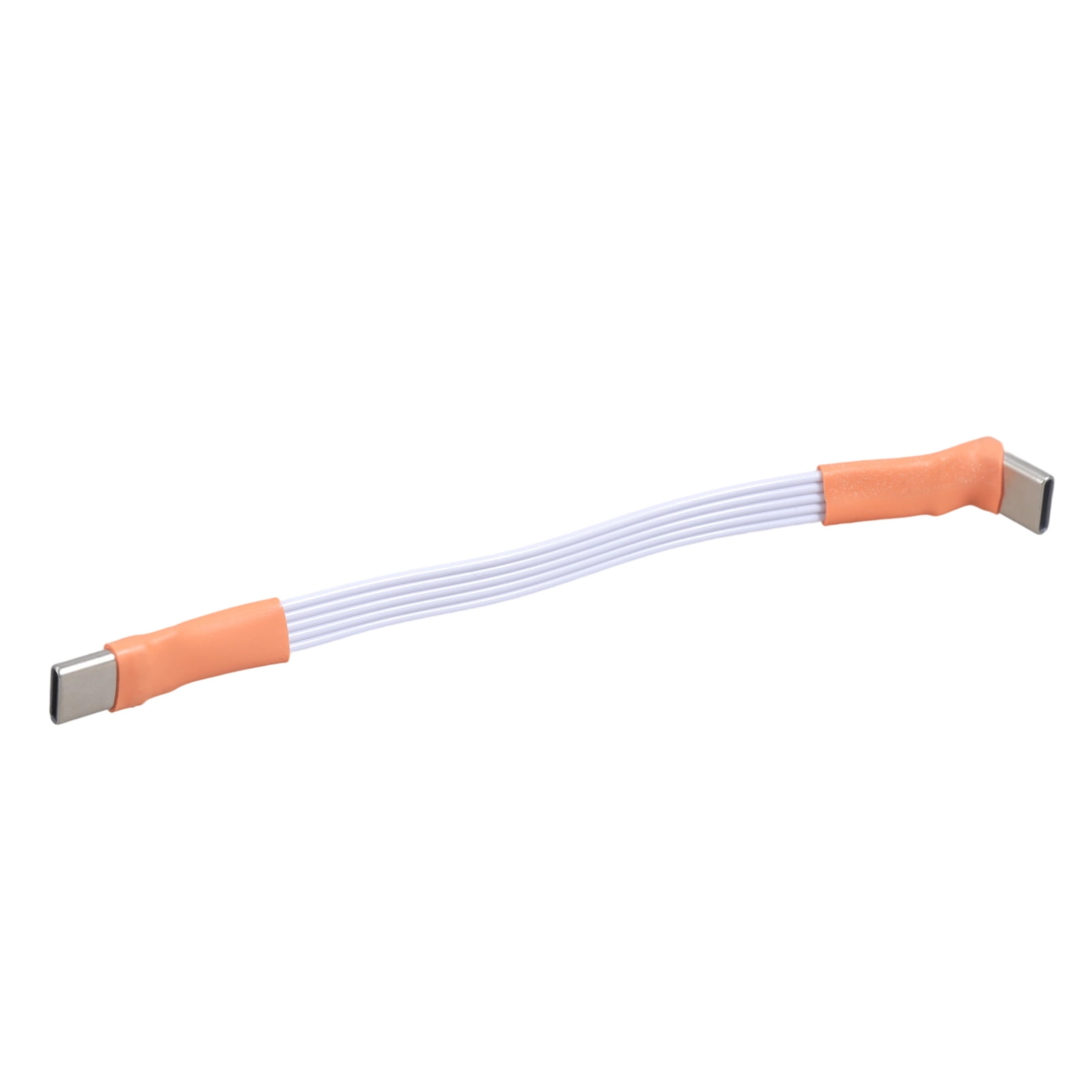 lixuesong USB Type C 90 Degree Angled Flat Flexible Cable 10W Fast ...