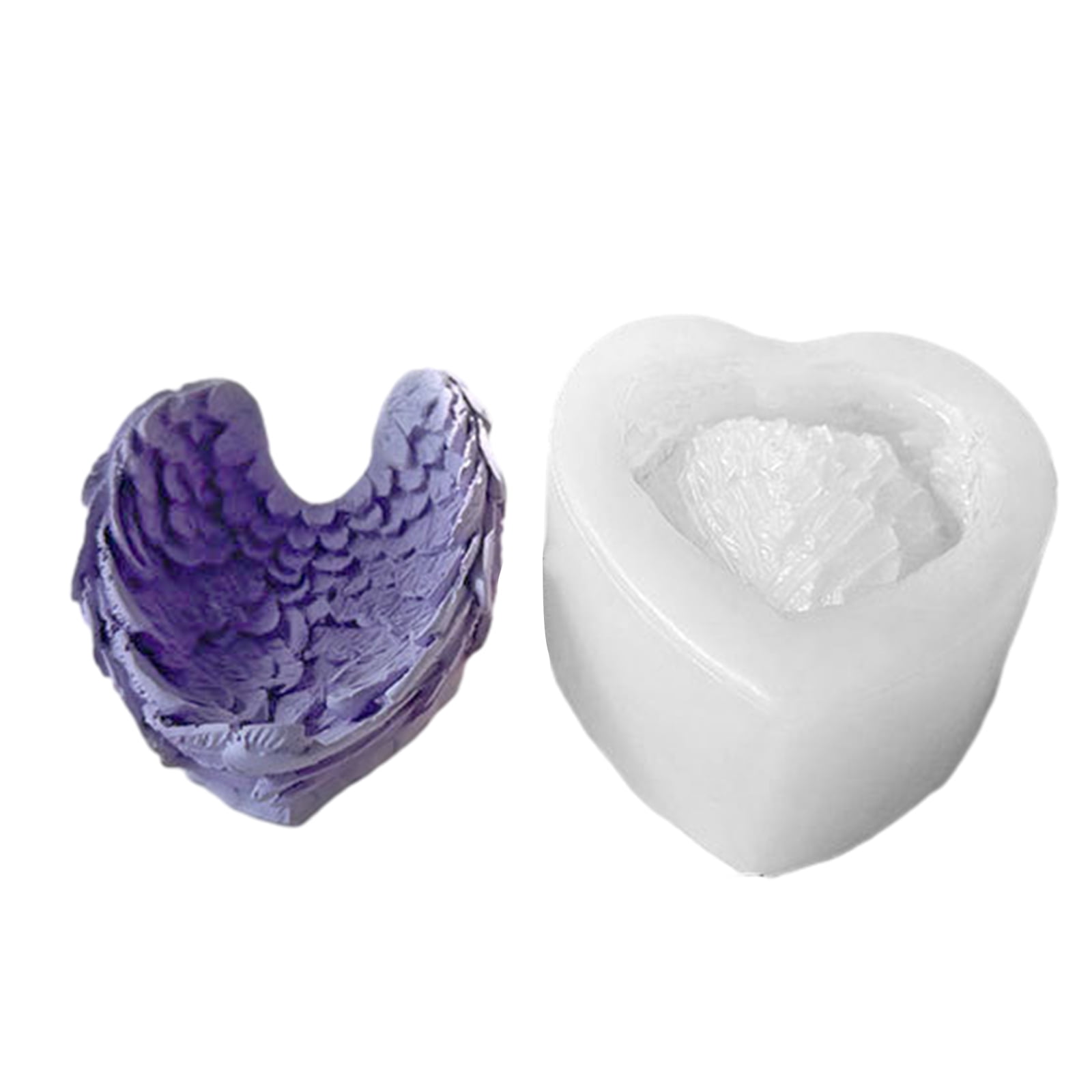 lixuesong Versatile Wing Shaped Silicone Mold Epoxy Resin Mould for ...