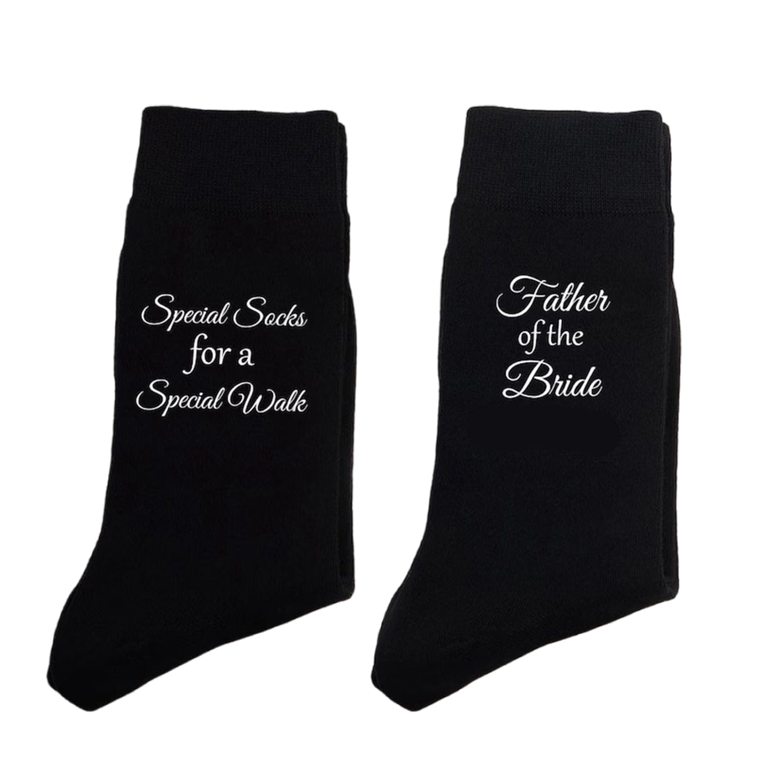 lixuesong Wedding Day Socks for Father of the Bride Novelty Dad Black ...
