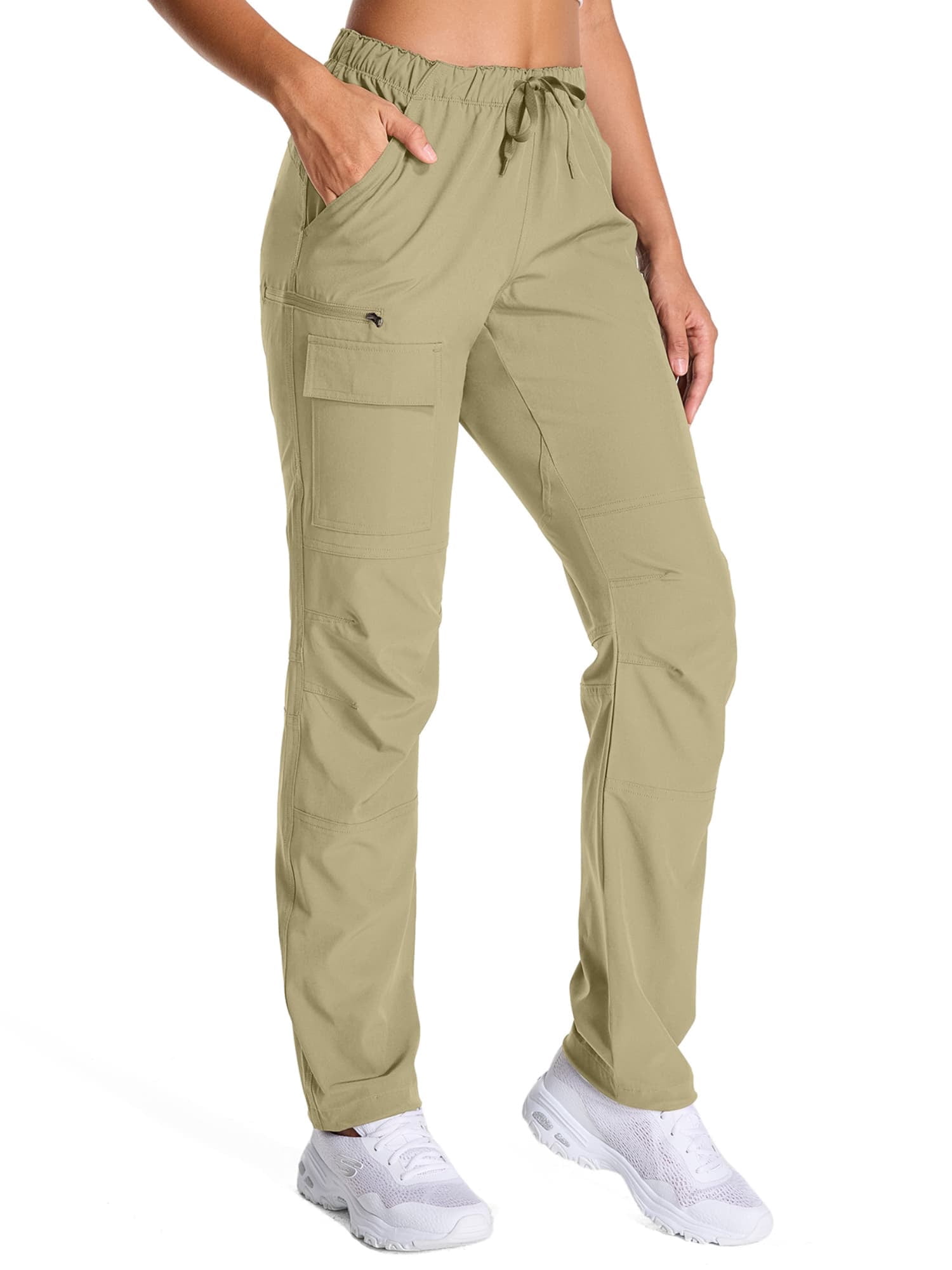 liyiyiyia Lightweight Travel Fishing Pants Women Outdoor UPF 50+ Cargo ...