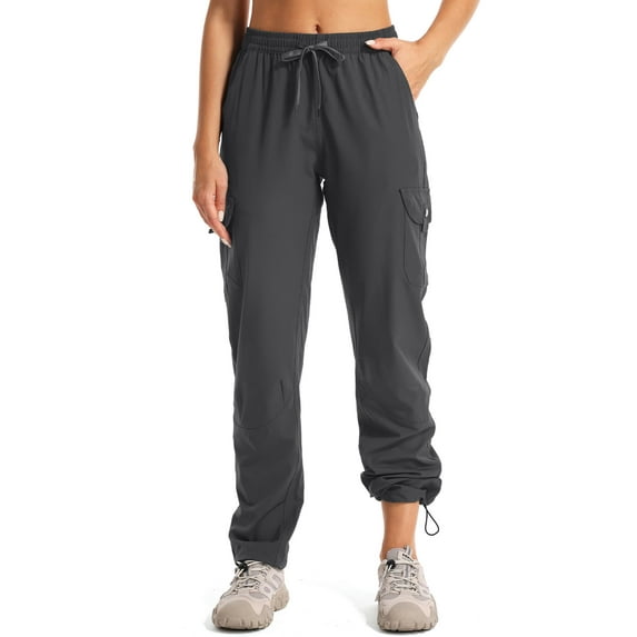liyiyiyia Women's Cargo Pants Outdoor Hiking Pants Lightweight Quick Dry Water Resistant ...