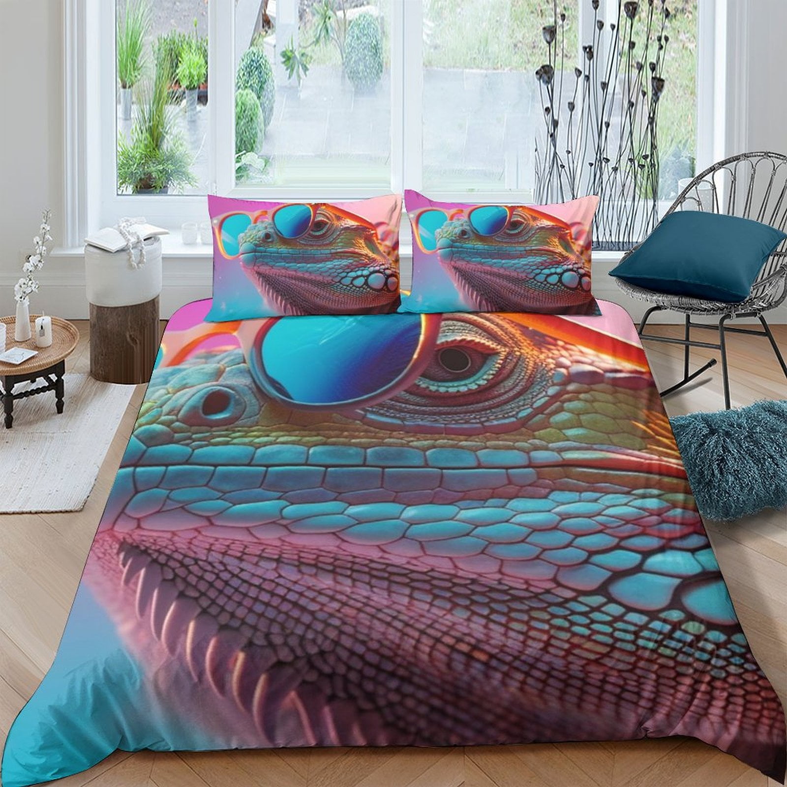 lizards 3D Printed Bedding Set Comforter Covers Duvet Cover Quilt Cover ...