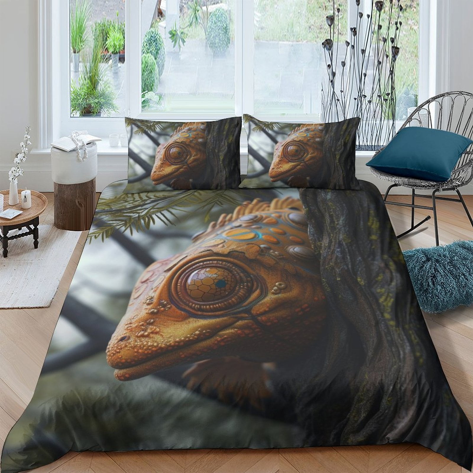 lizards 3D Printed Quilt Cover Bedding Set Comforter Covers Duvet Cover ...