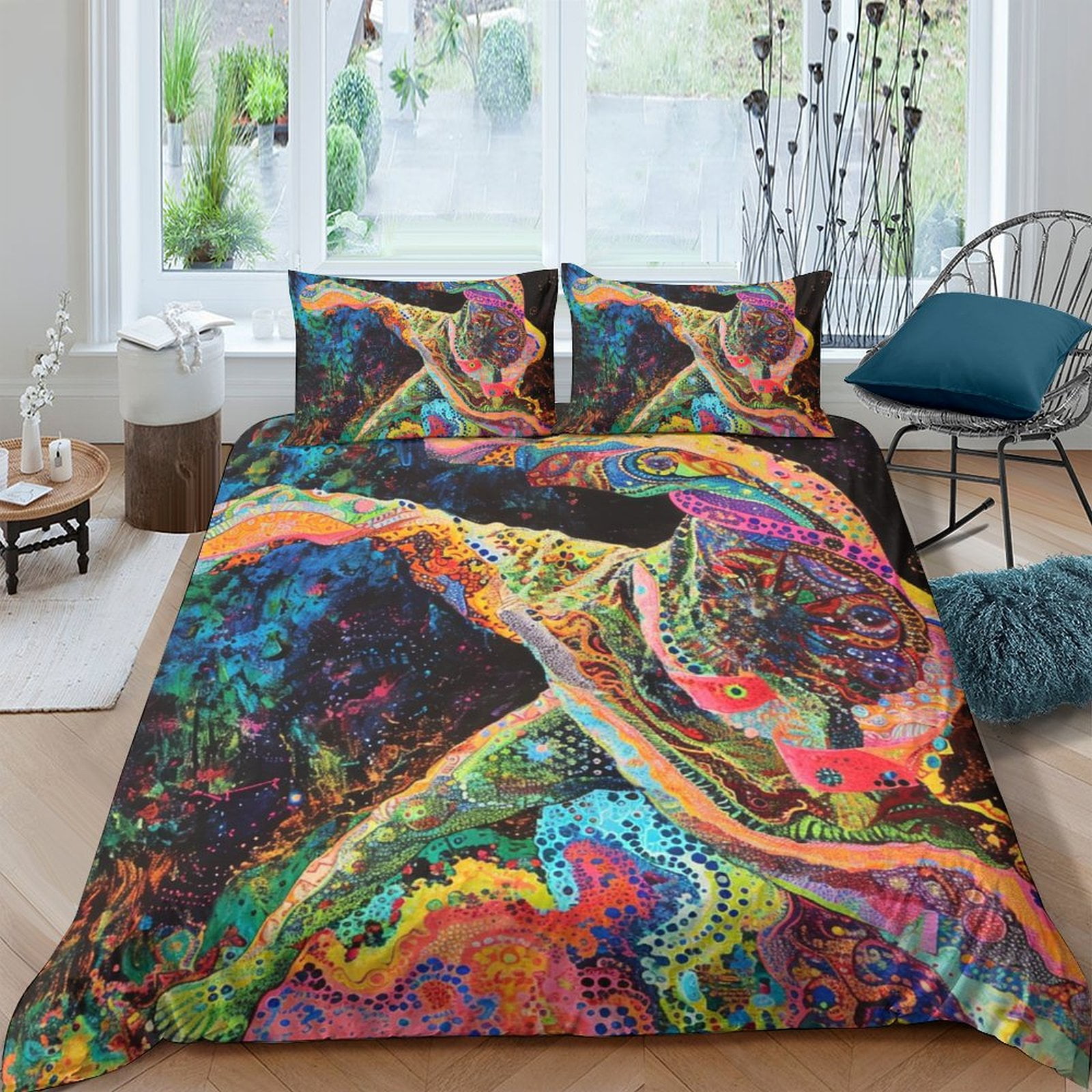 lizards Bedding Set 3D Printed Quilt Cover Comforter Covers Duvet Cover for Childrens And Adults ...