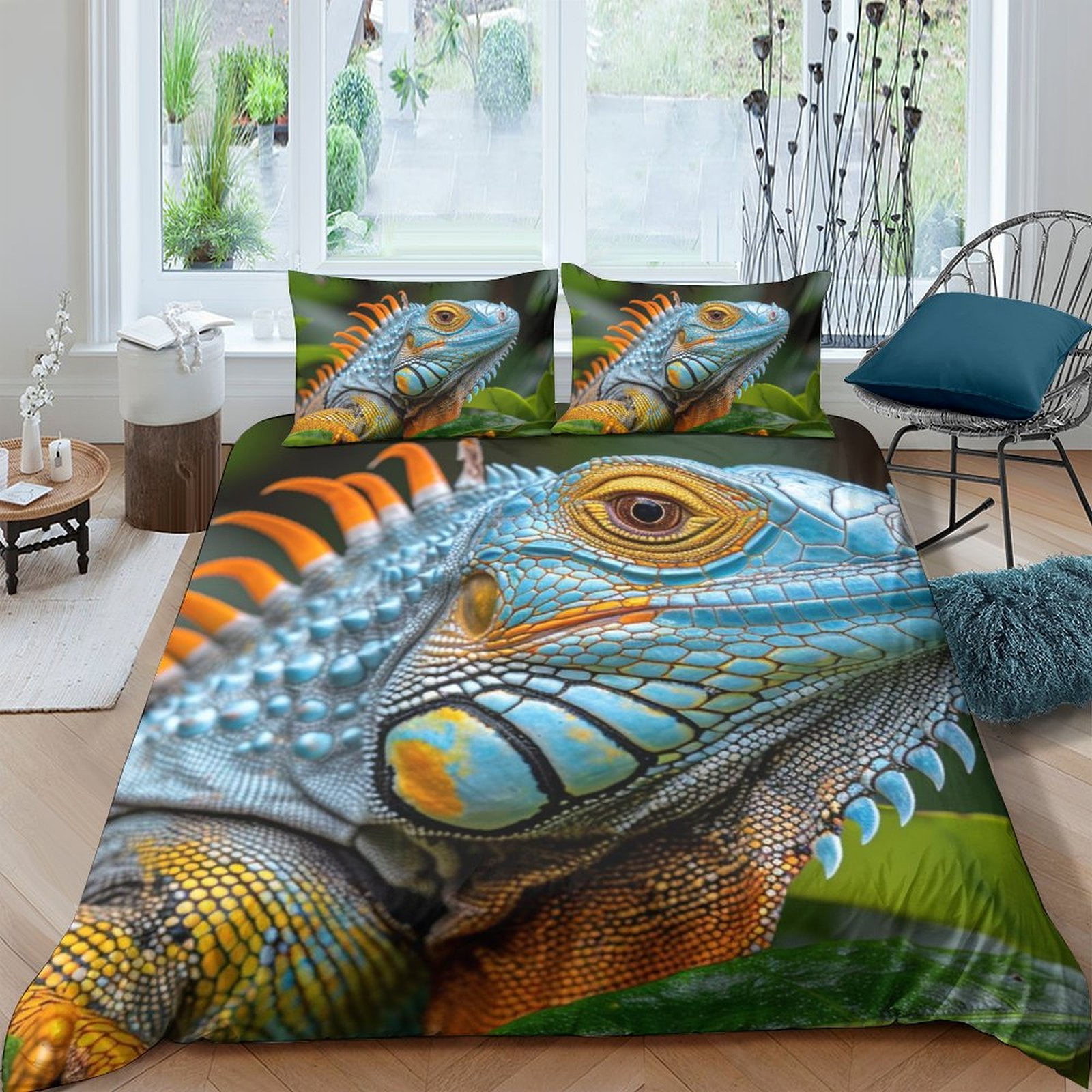 lizards Bedding Set Comforter Covers 3D Printed Quilt Cover Duvet Cover ...