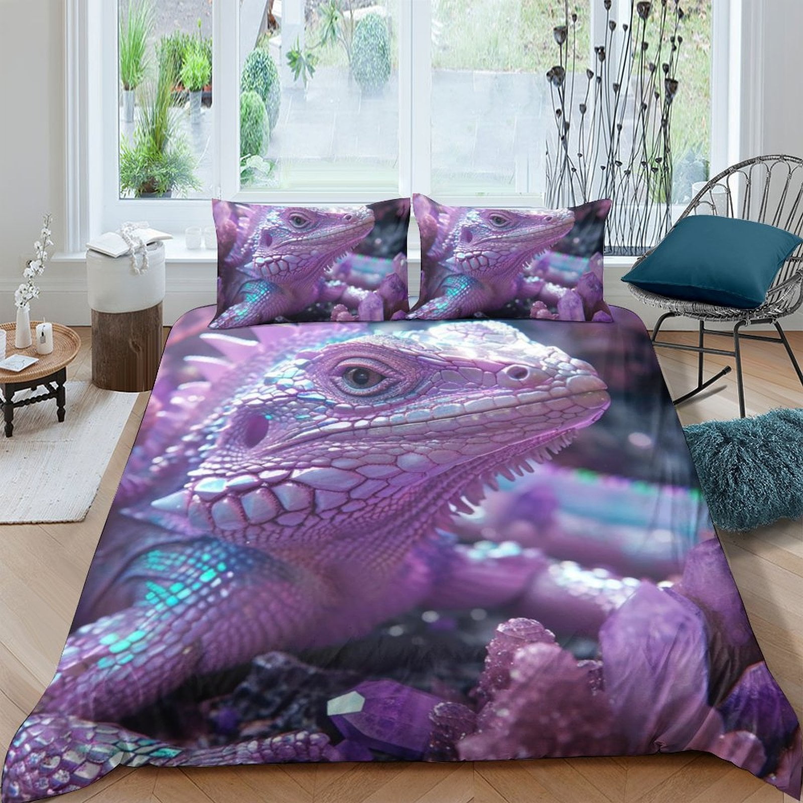 lizards Bedding Set Comforter Covers 3D Printed Quilt Cover Duvet Cover ...