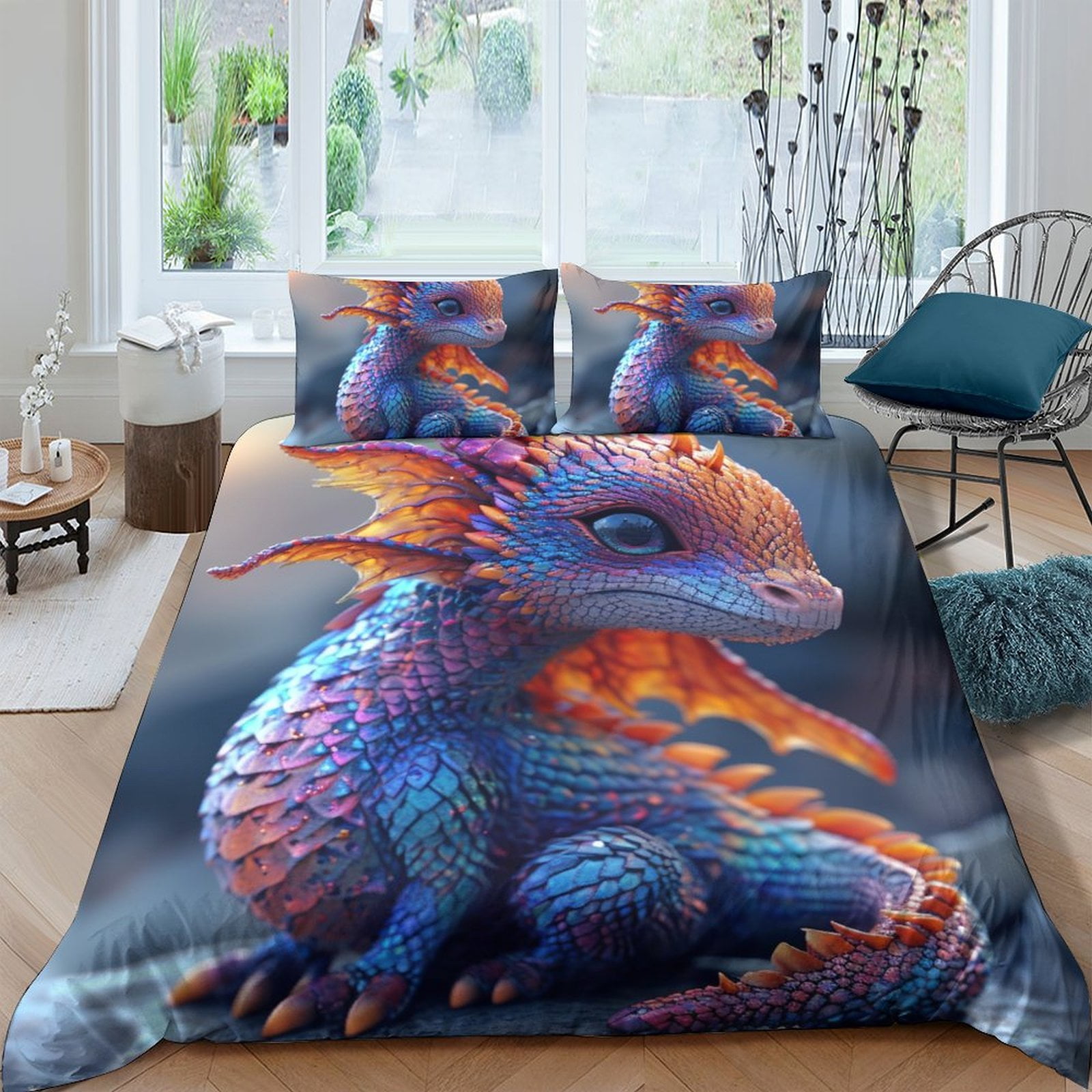 lizards Bedding Set Comforter Covers 3D Printed Quilt Cover Duvet Cover ...
