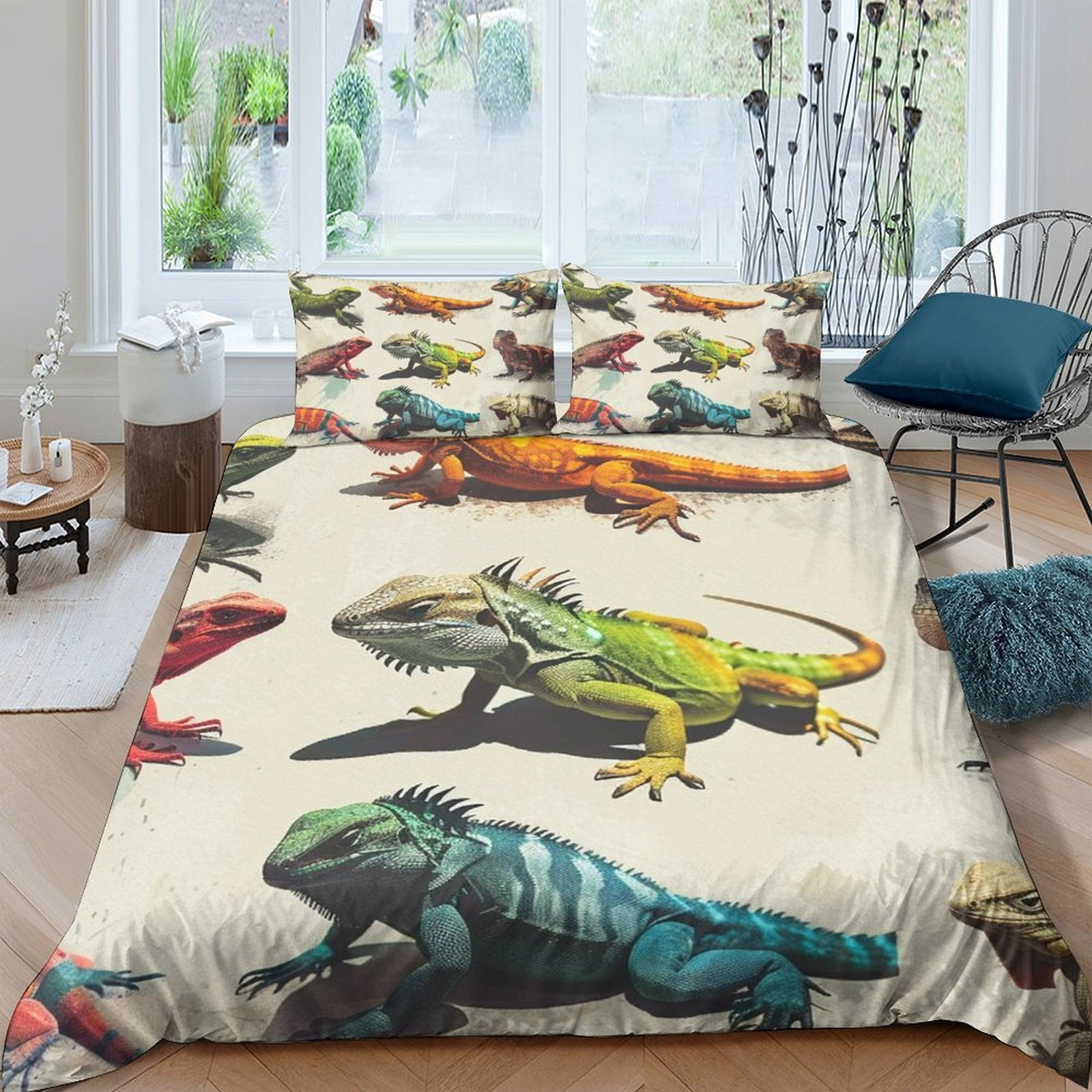 lizards Bedding Set Quilt Cover 3D Printed Comforter Covers Duvet Cover ...