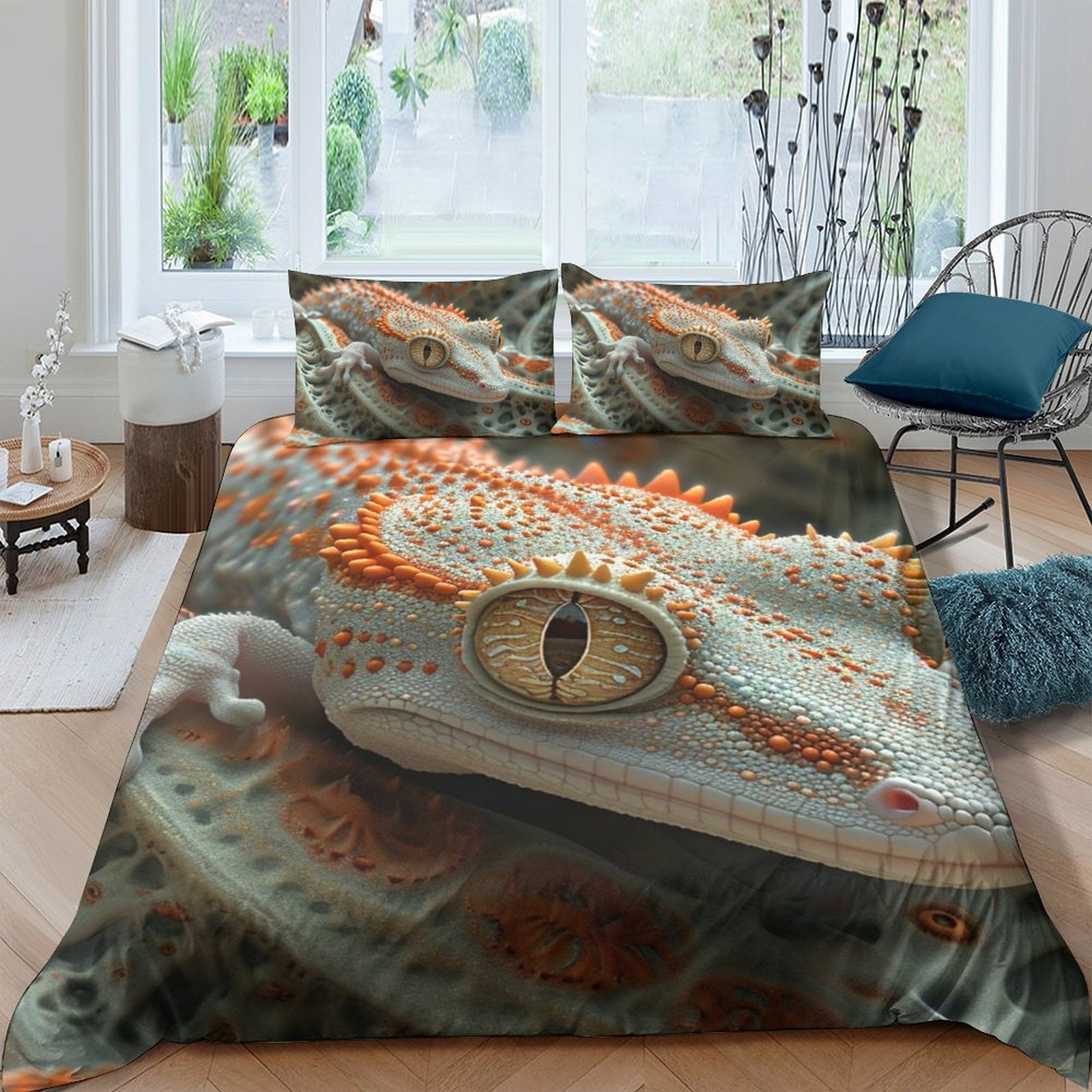 lizards Comforter Covers 3D Printed Duvet Cover Bedding Set Quilt Cover ...