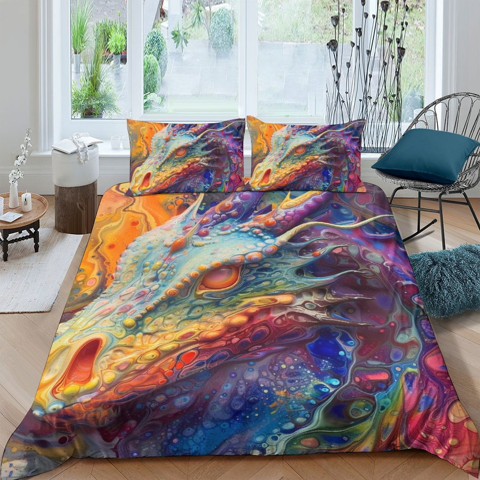 lizards Quilt Cover 3D Printed Bedding Set Comforter Covers Duvet Cover ...