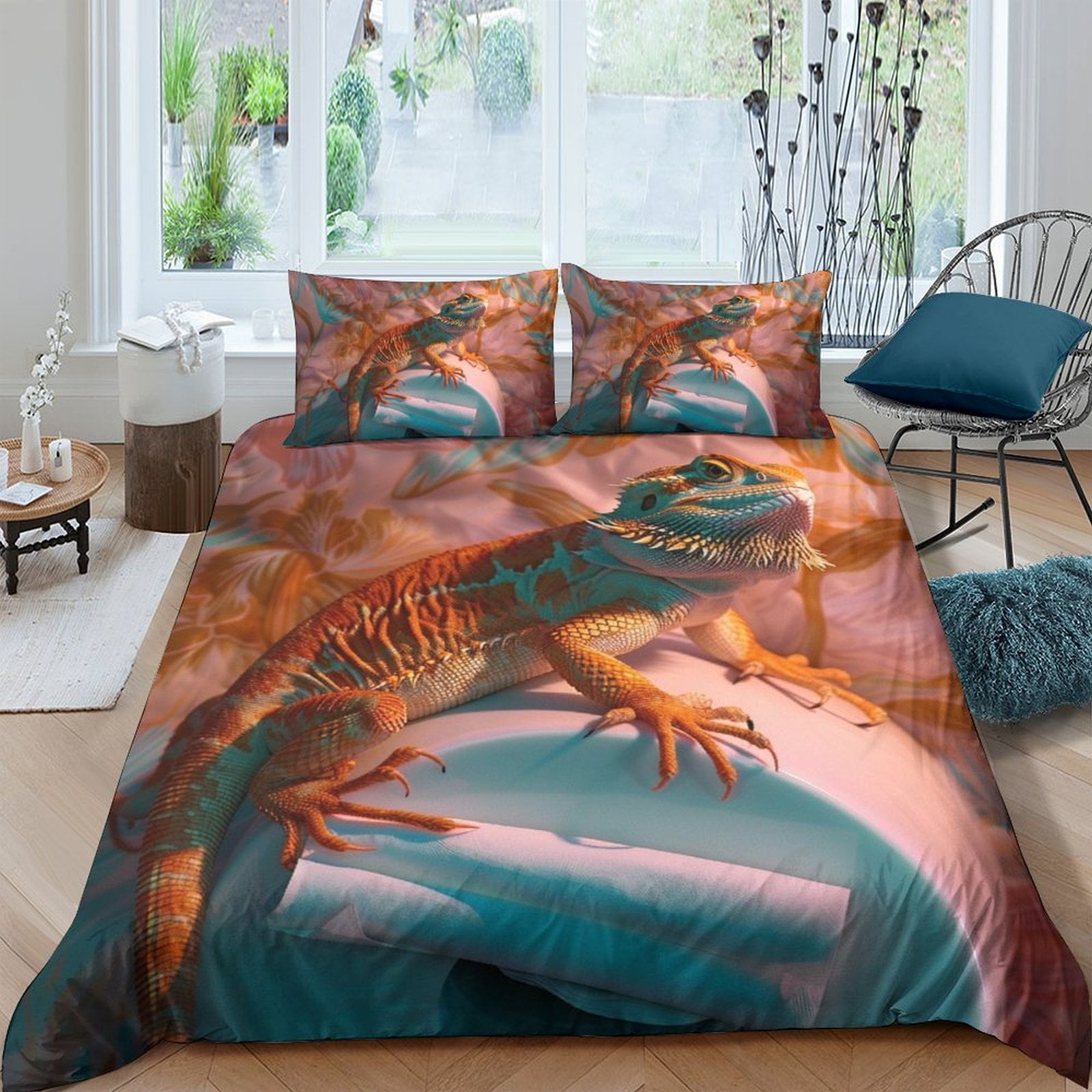lizards Quilt Cover 3D Printed Bedding Set Comforter Covers Duvet Cover ...