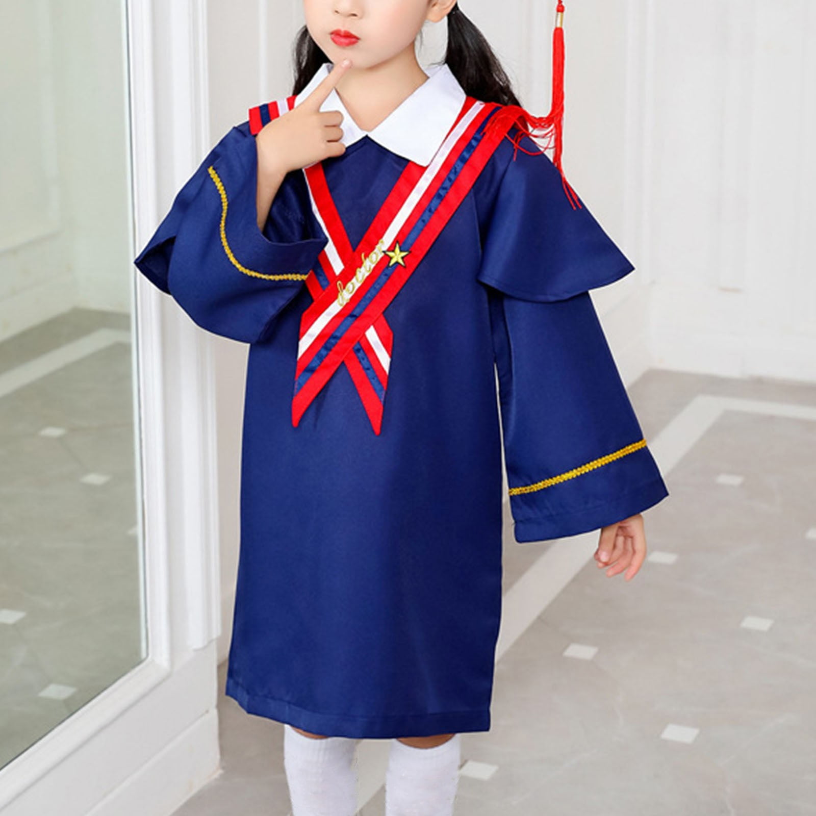 lkfuzj 2024 Unisex Kindergarten Graduation Preschool Graduation Gown ...