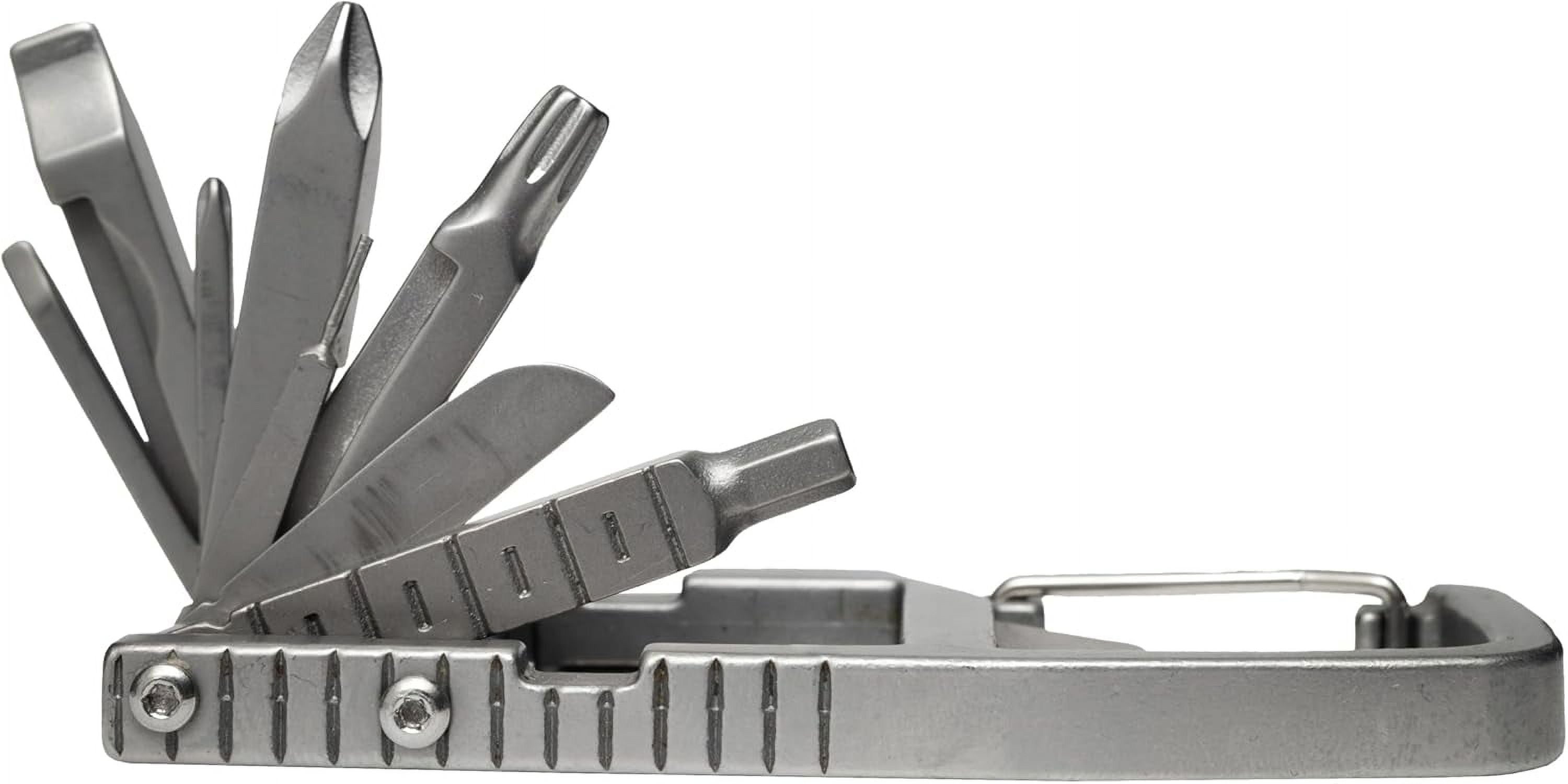 lkjhf 12 in 1 Multi Tool Carabiner, Folding Tool Kit, Keychain ...