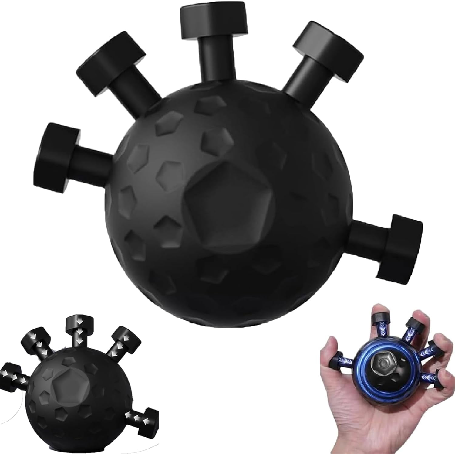 lkjhf Finger Grip Strengthener, 2025 Upgraded Hand Grip Strengthener ...