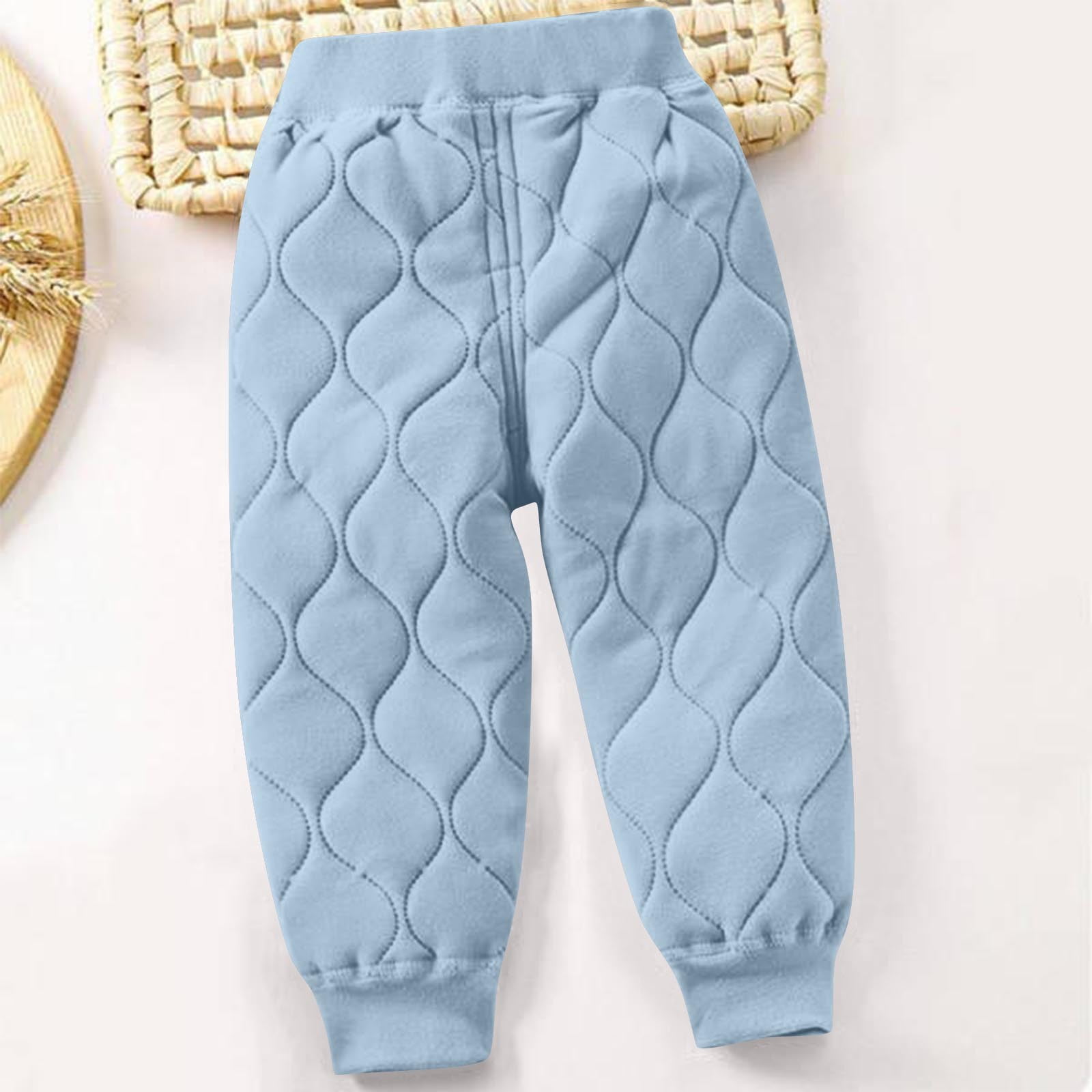 lmcalzta Infant Toddler Kids Thermal Joggers Fleece Lined Sweatpants ...