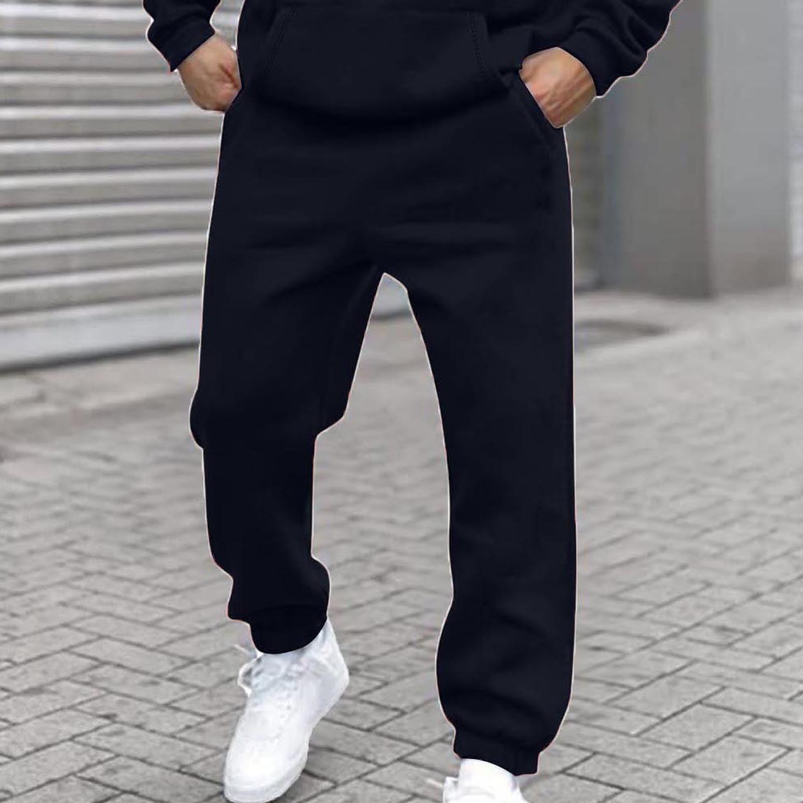 Customer reviews for lmcalzta Mens Joggers Drawstring Elastic Waist ...