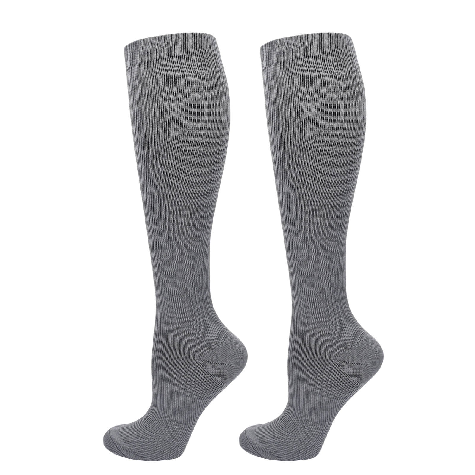 lmcalzta Mens Light Compression Socks Comfort Over-the-Calf Socks ...