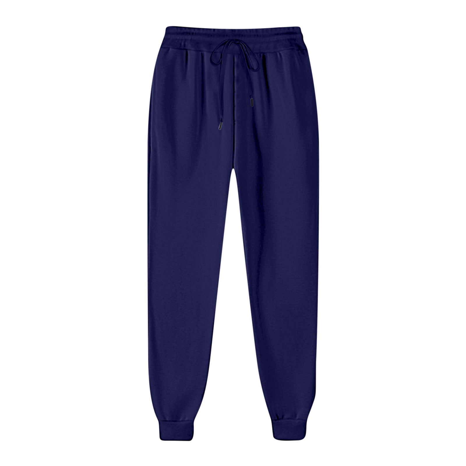 lmcalzta Sweatpants Women Fleece Lined Drawstring Elastic Waisted ...