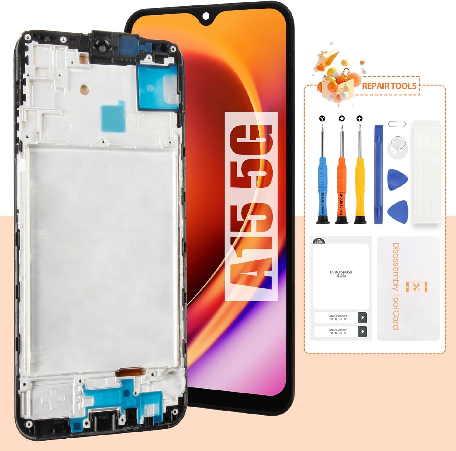 lncell Screen for Samsung Galaxy A15 5G Screen Replacement for Galaxy A15 LCD Screen SM-A156B,SM ...