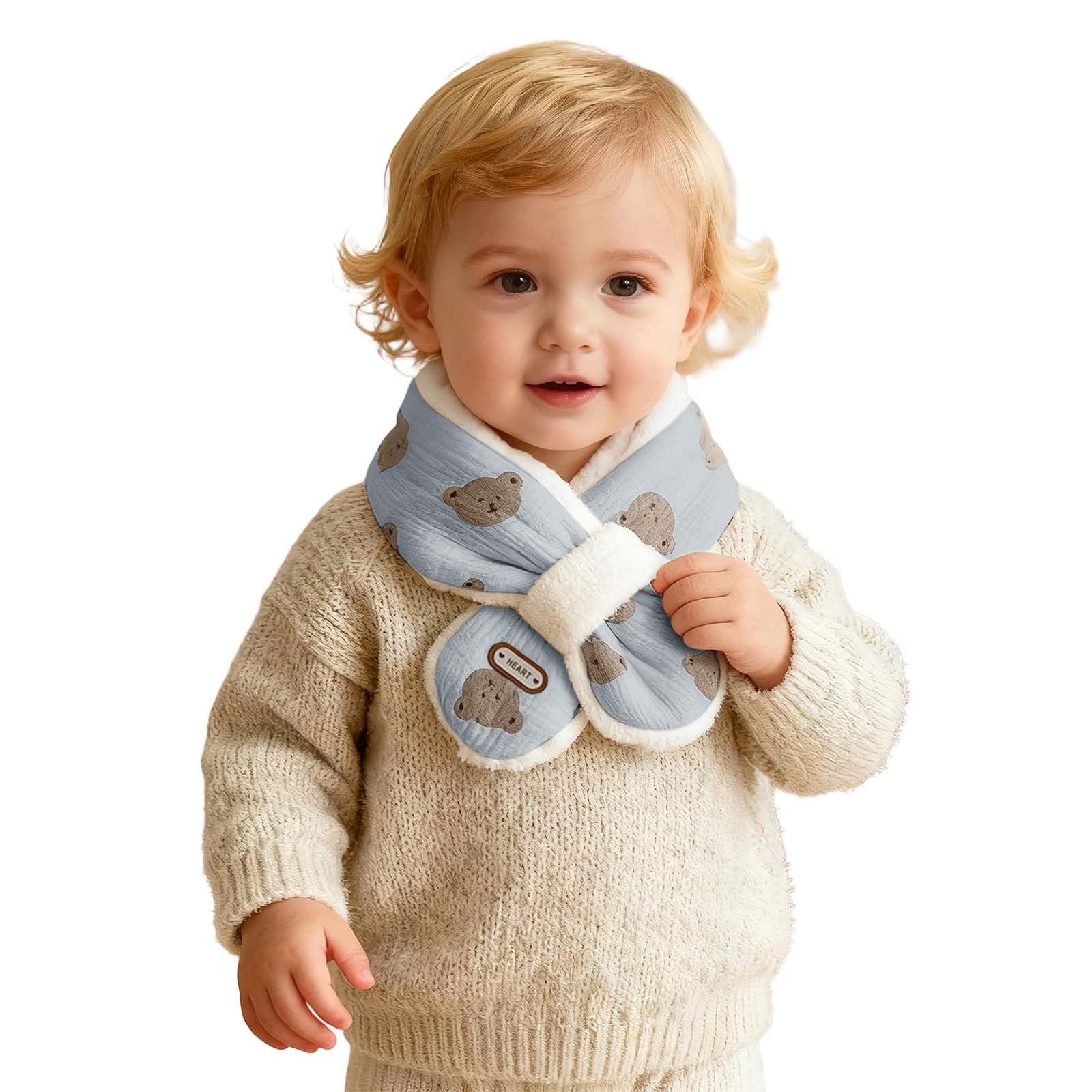 lnmuld Cozy Winter Neck Warmer for Children Featuring Adorable Animal ...