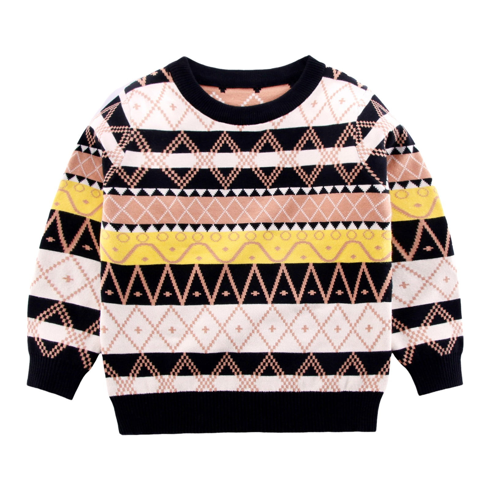 lnmuld Cute Sweaters Boys Girls Winter Long Sleeve Cartoon Knit Sweater ...