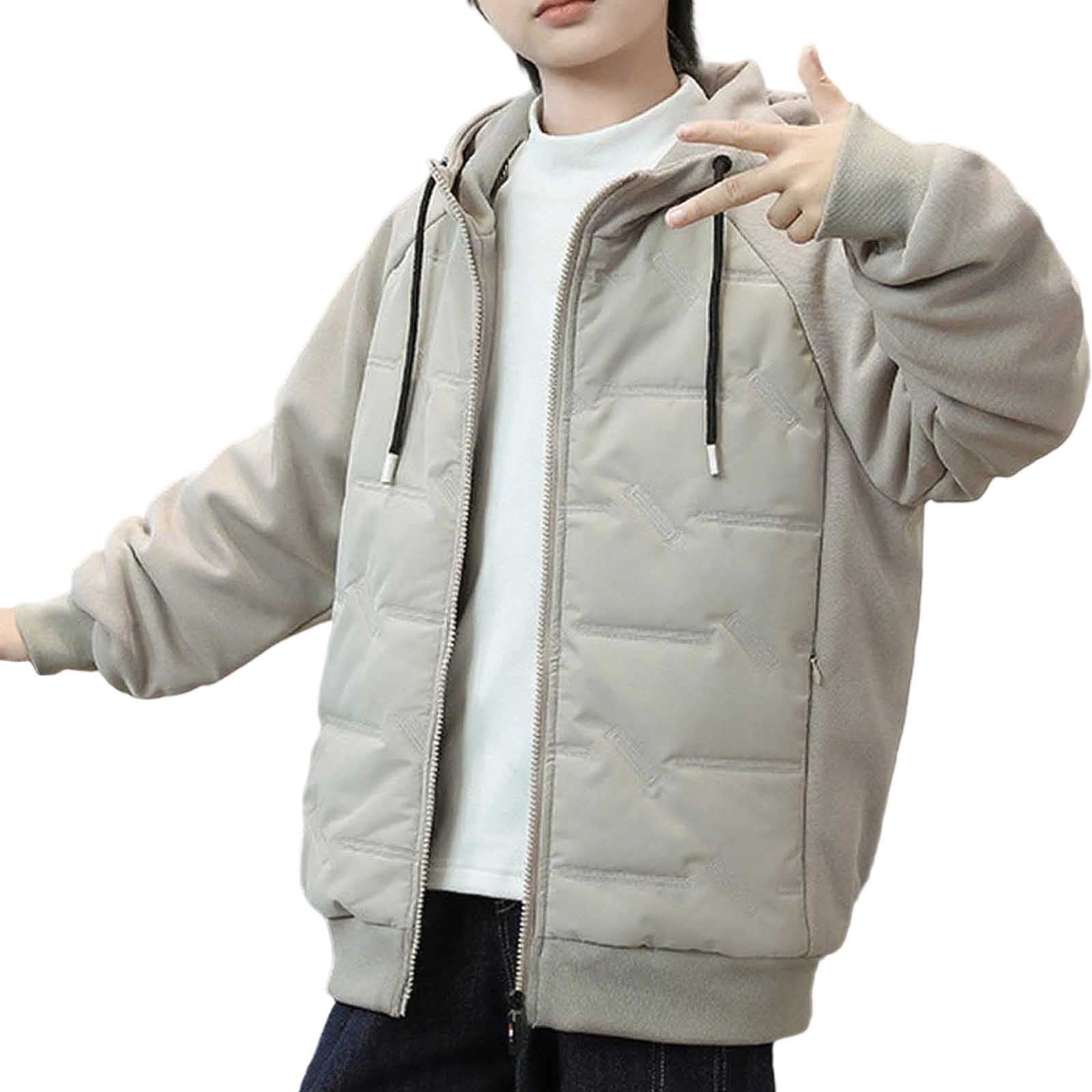 lnmuld Kids Down Jacket Self Heating Winter Children's Padded Clothes ...