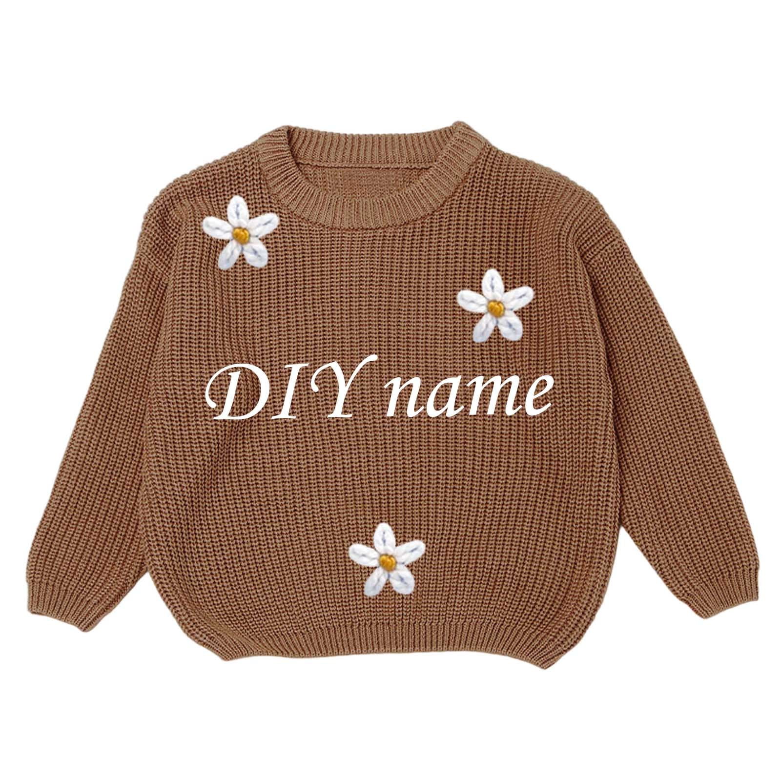 lnmuld Sweaters for Baby Kids Girls Cardigan Long Sleeve Kid Button ...