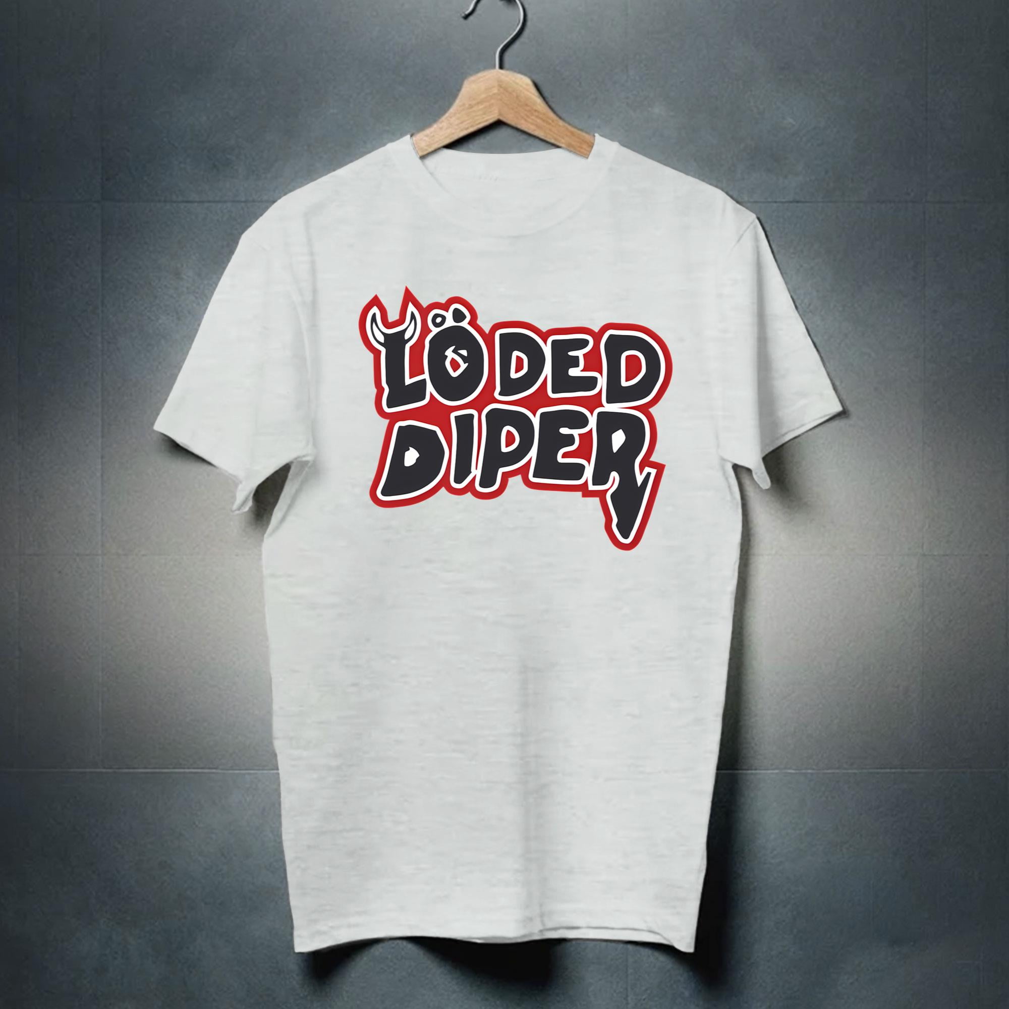 loaded diaper t shirt loded diper shirt-TH42226 - Walmart.com