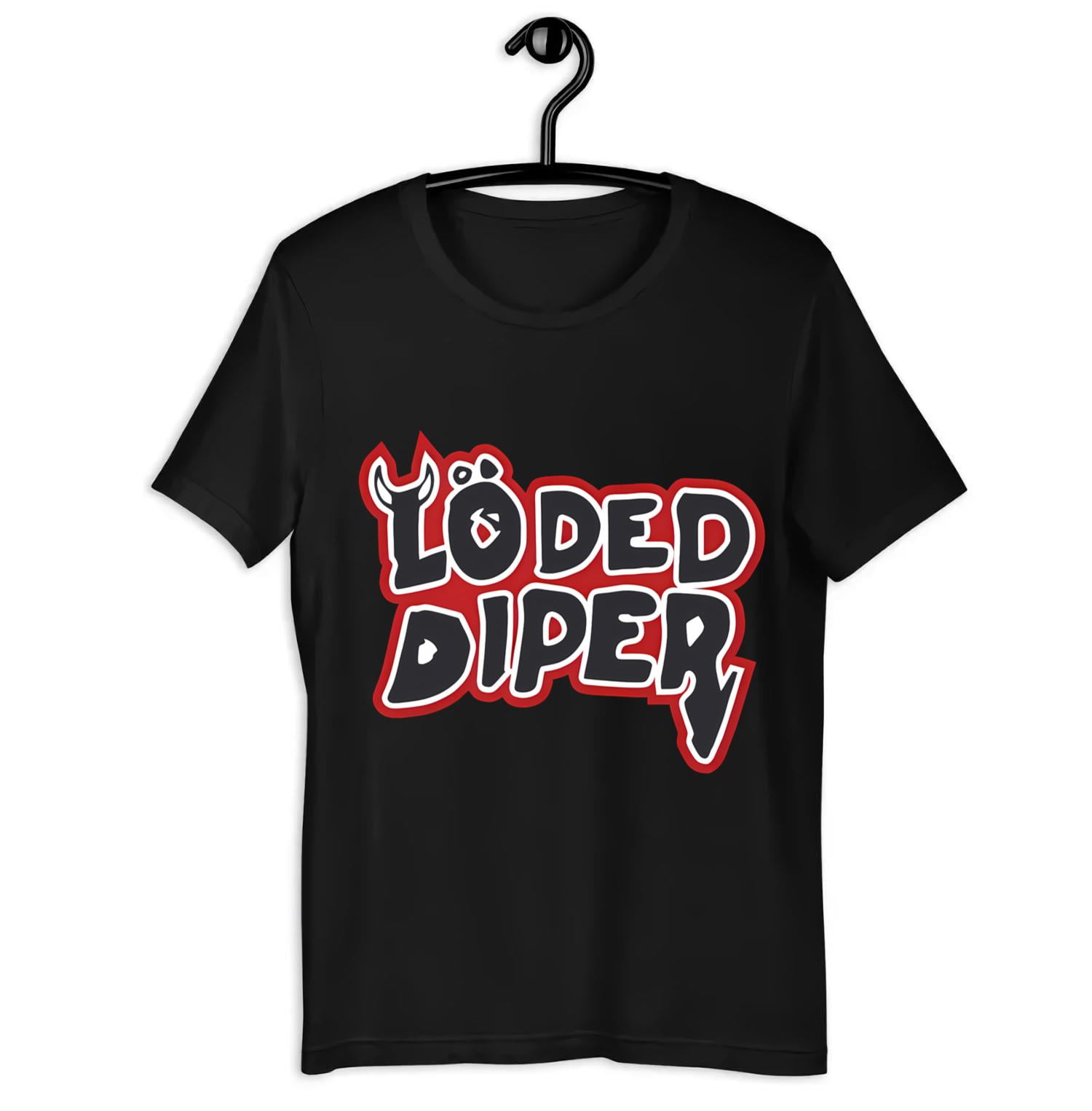 loaded diaper t shirt loded diper shirt - Walmart.com