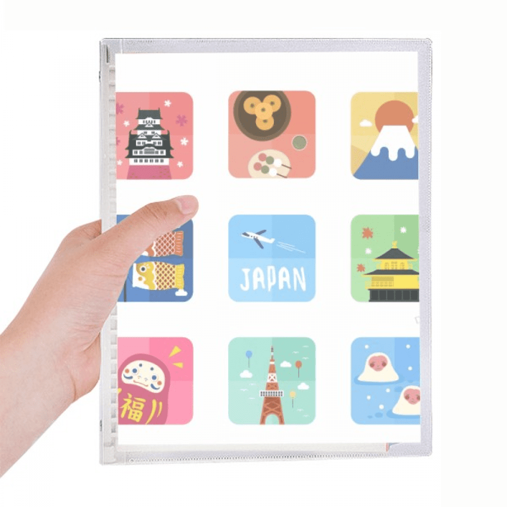 local japanese travelling culture notebook loose diary refillable ...
