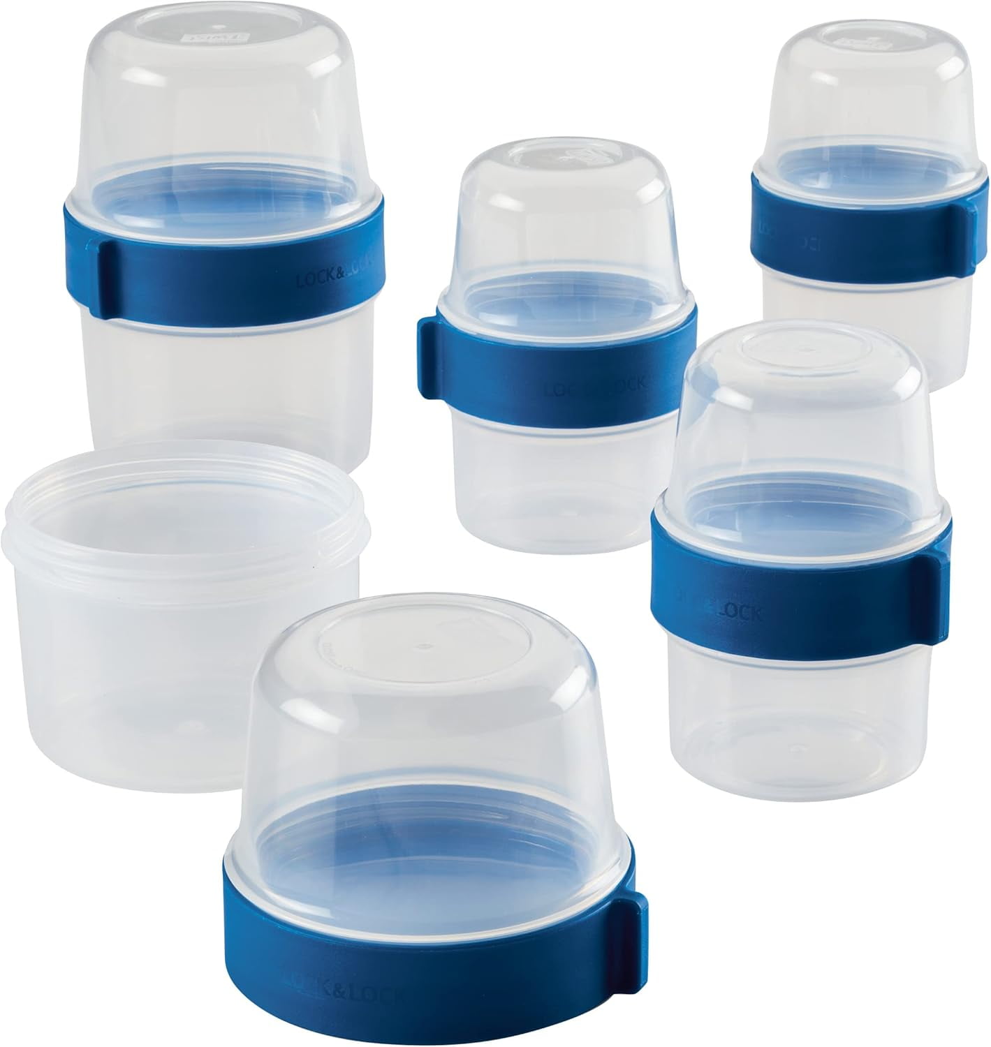 lock & lock **easy essentials twist two way food storage container, bpa ...