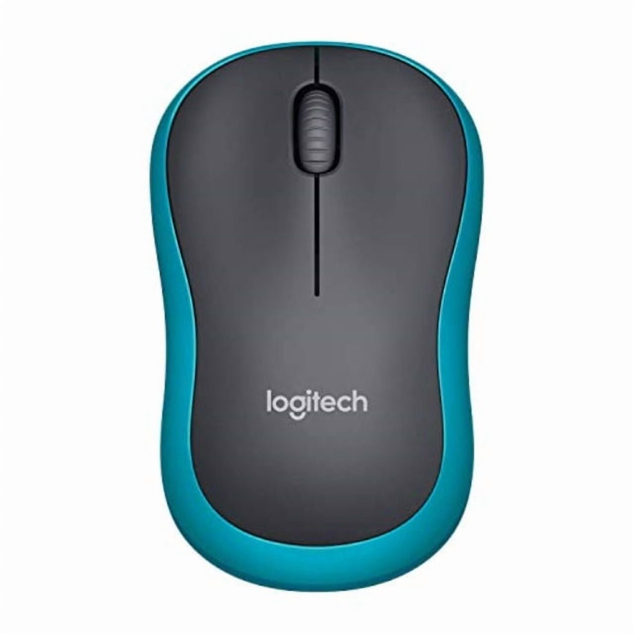logitech mouse wireless blue m185 - Walmart.com