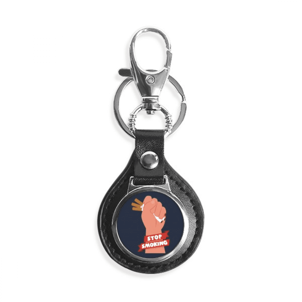 logo hand grasp cigarettes key link chain keyholder finder hook metal ...