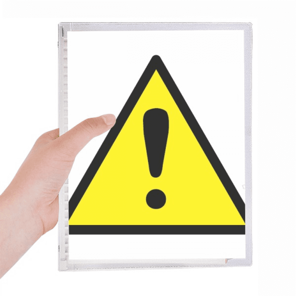 logo warning notebook loose diary refillable journal statiry - Walmart.com
