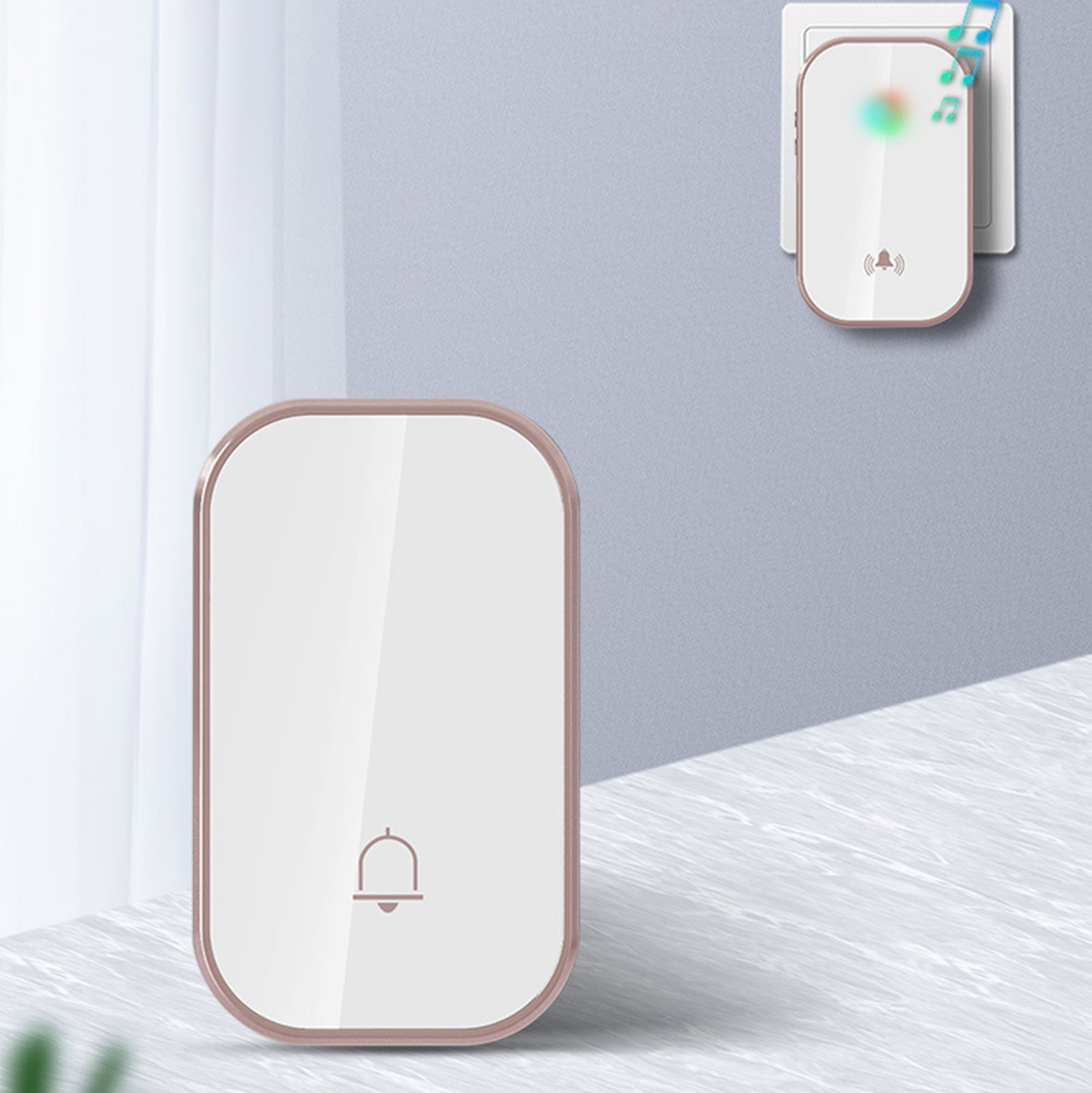 loinrodi Wireless Doorbells For Home,Wireless Smart Doorbell,wifi,Gold ...
