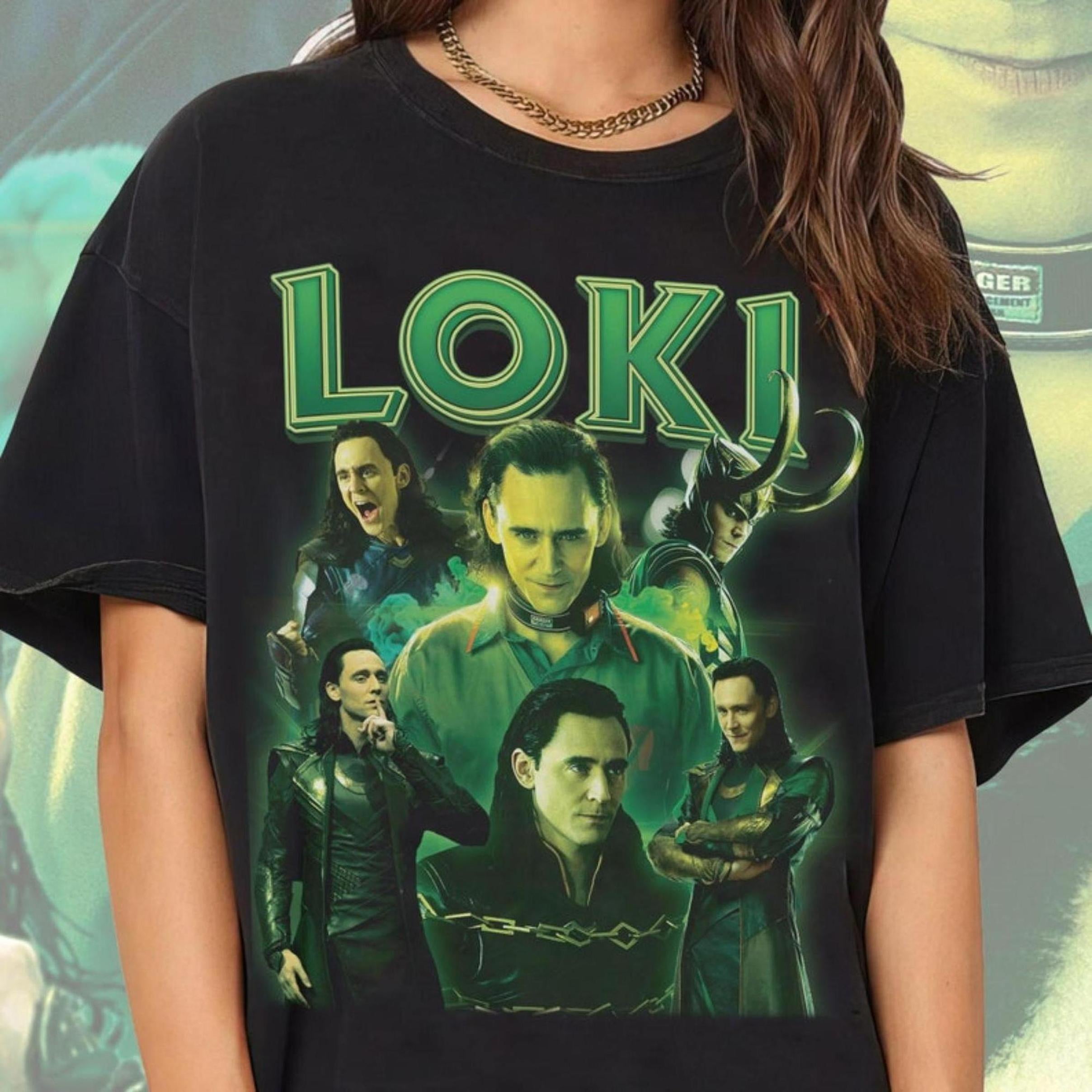 loki shirt vintage 90s style, Unisex Shirt - Walmart.com