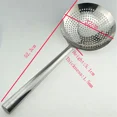 long handle colander spoon cooker fried kitchen Large Big Mesh Strainer ...