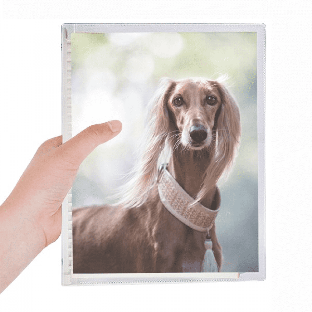 long neck dog pet animal picture notebook loose diary refillable ...