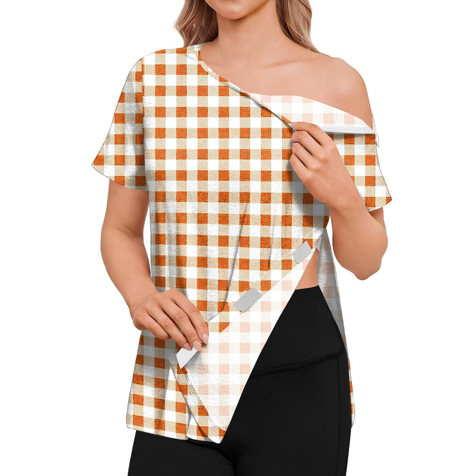 longantii Post Shoulder Surgery Shirts for Women Chemo Dialysis Port ...